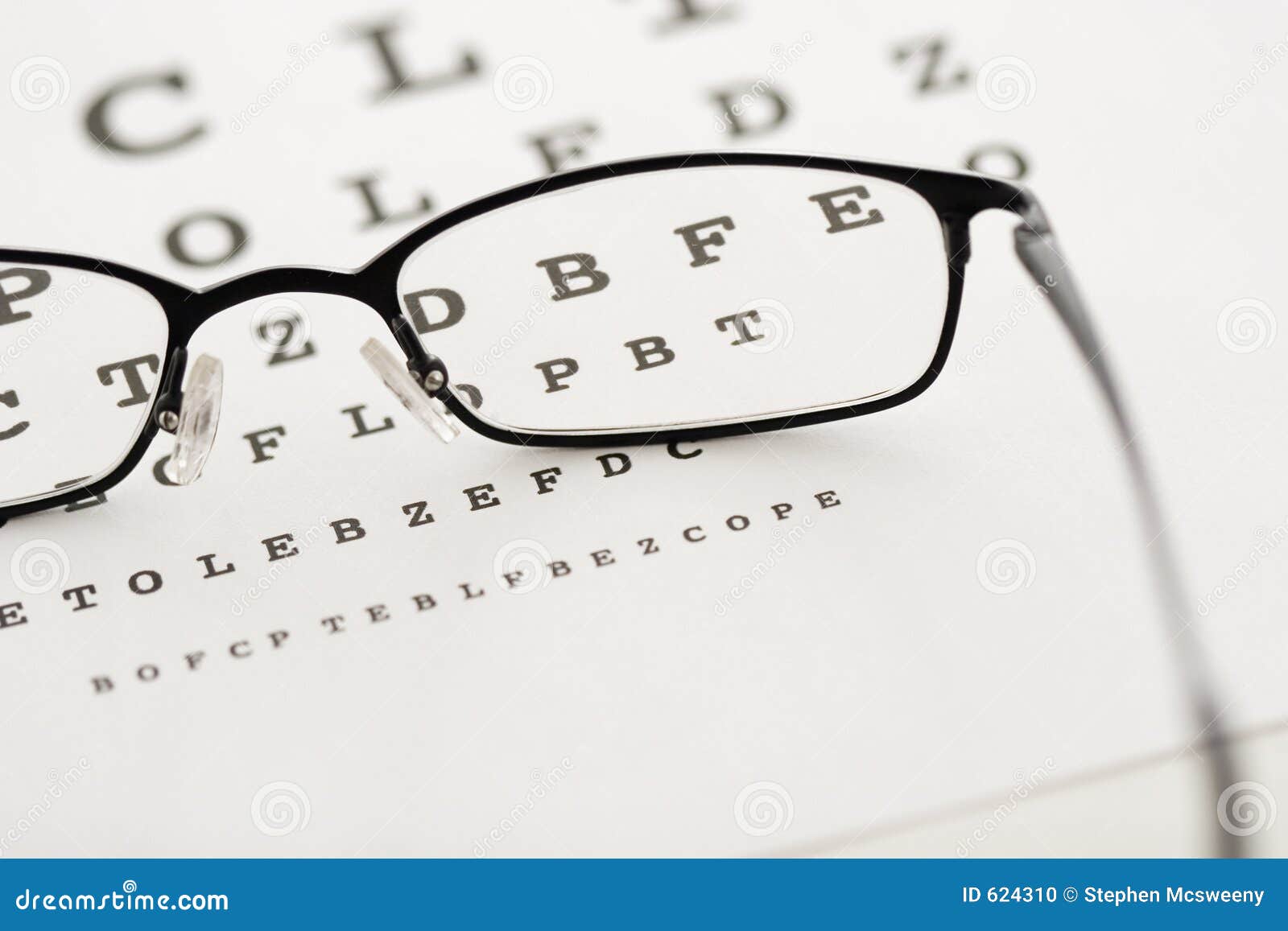 Eye test stock photo. Image of lenses, abstract, chart - 624310