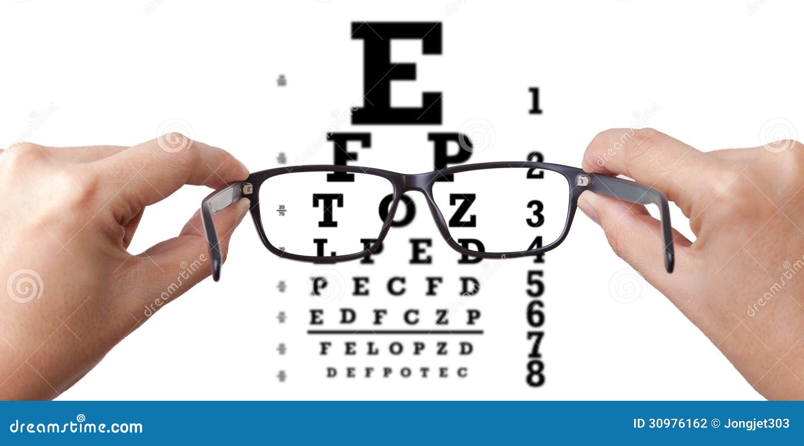 Eye test stock photo. Image of health, human, chart, glasses - 30976162