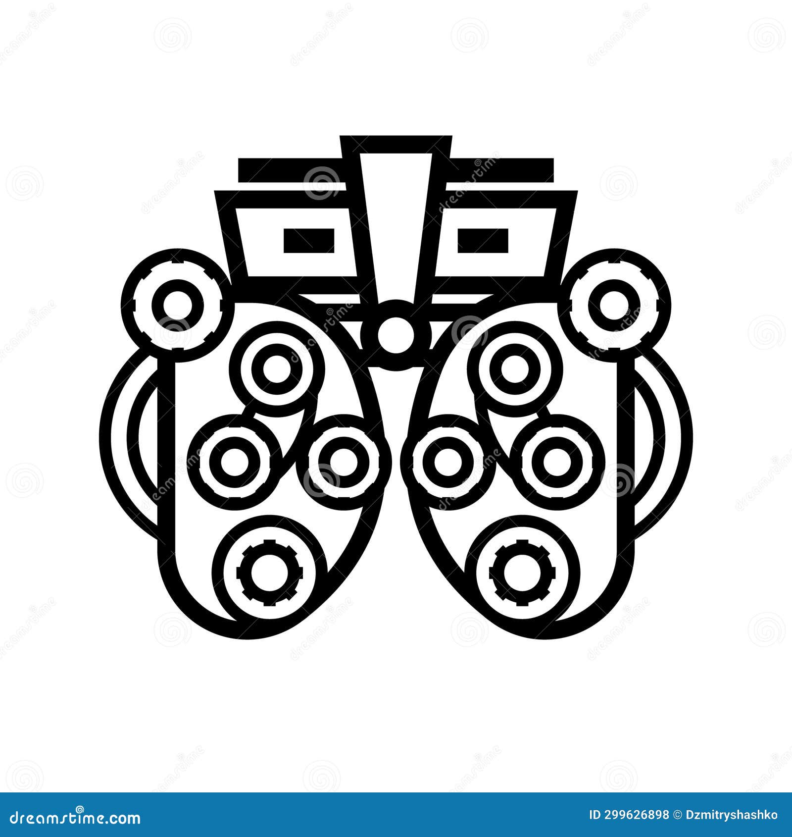 Testing Machine Tensile Strength Of 100 Tons, Vintage Engraving Cartoon ...