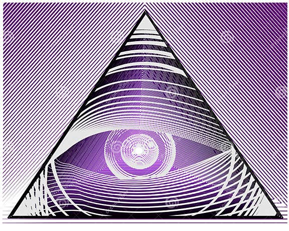 Eye of true stock illustration. Illustration of mandala - 10381694