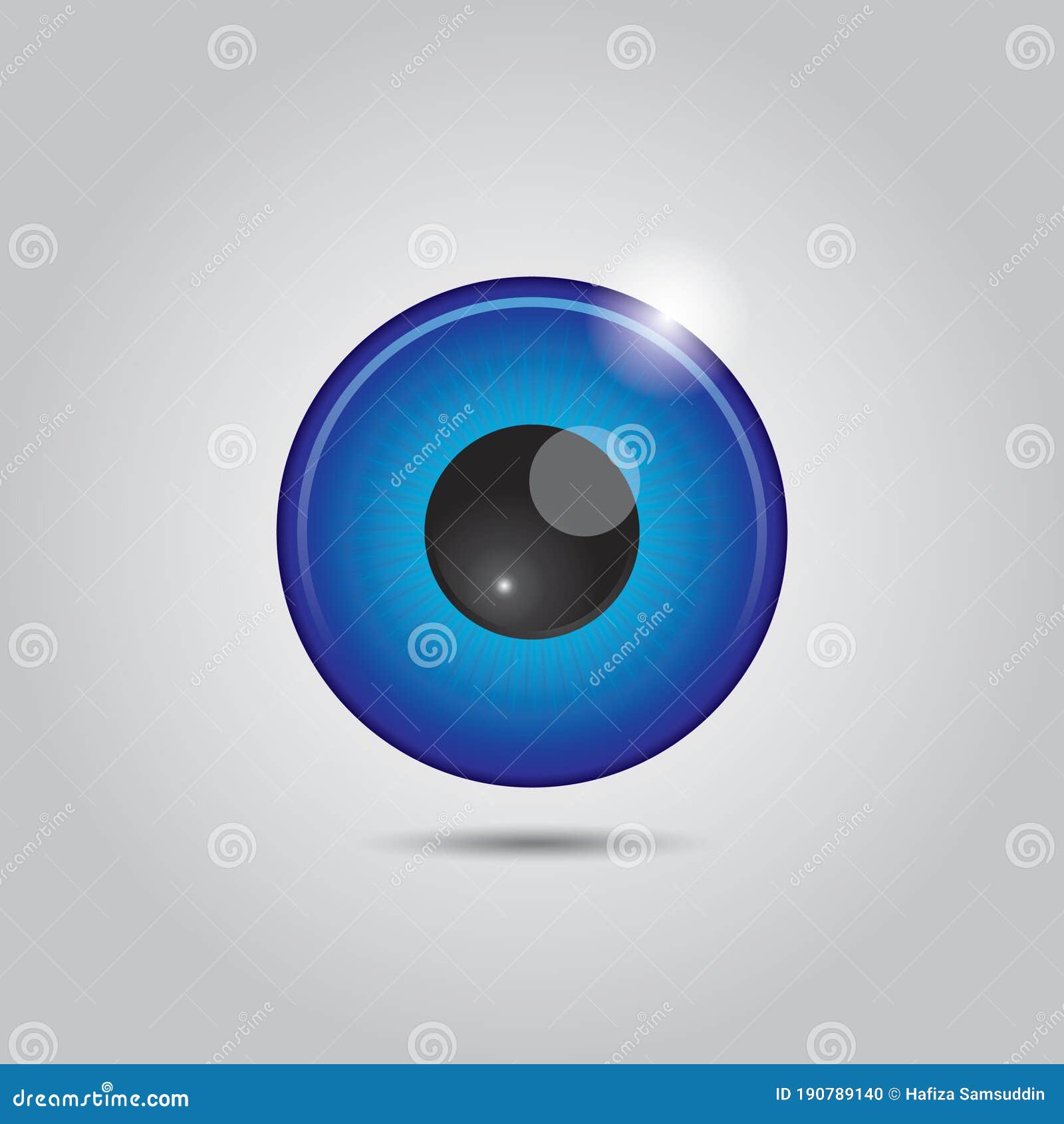 Eye. Vector Illustration Decorative Design Stock Vector - Illustration ...