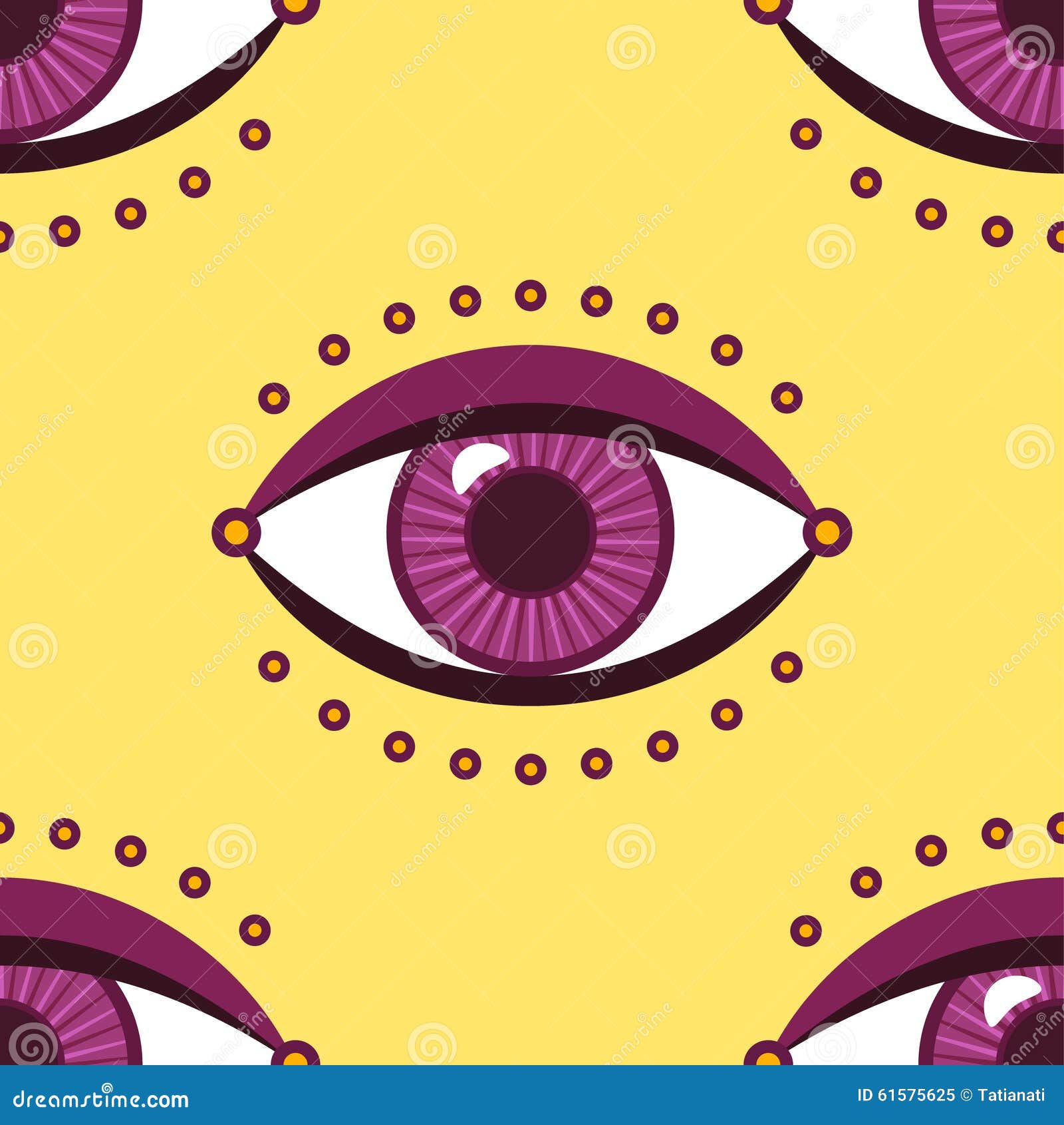Eye stock vector. Illustration of icon, human, shape - 61575625