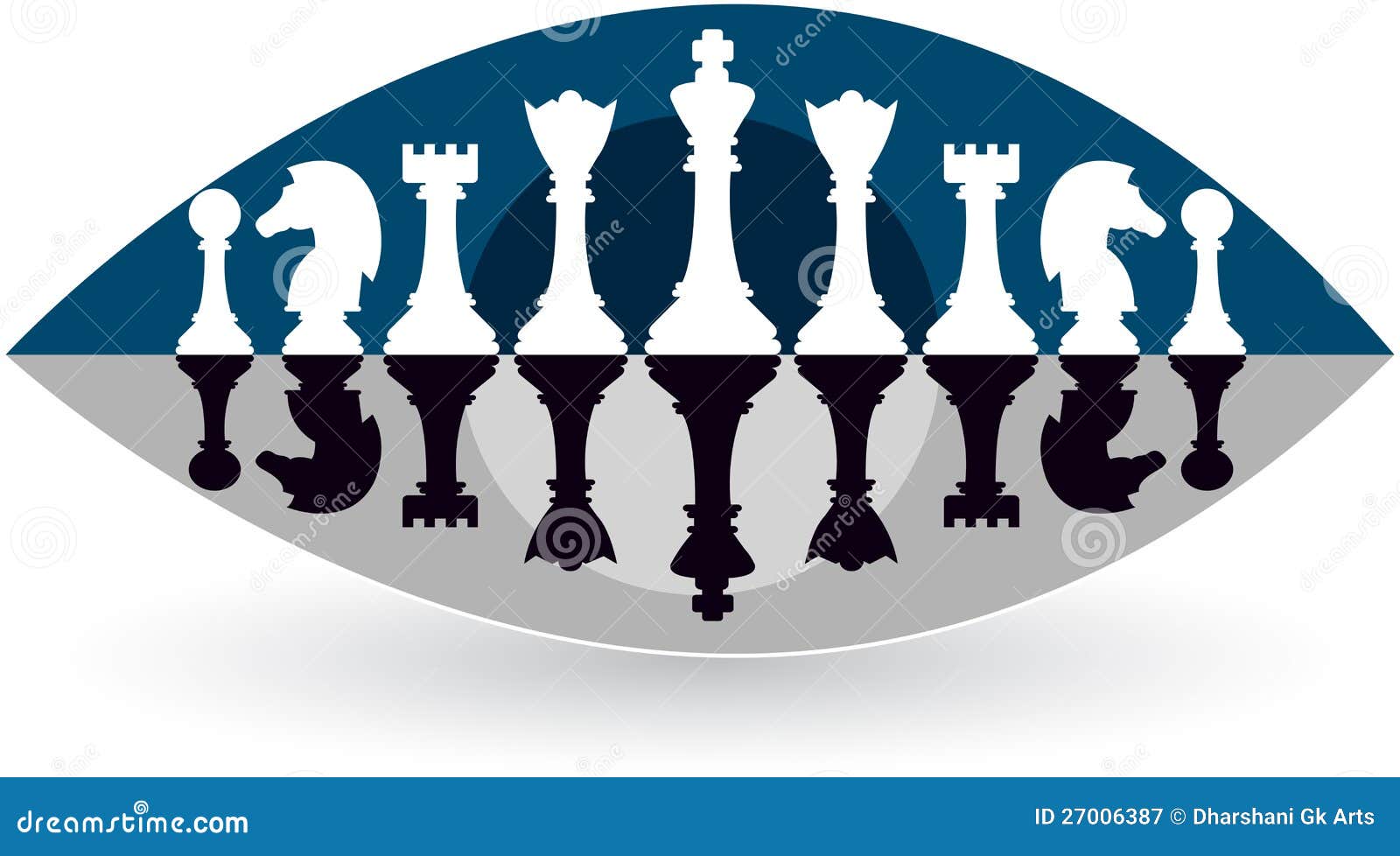 Chess Logo. Minimal Vector Logo Design. Isolated On A Yellow Background ...