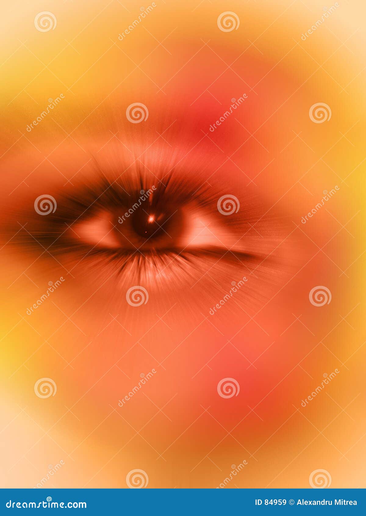 Eye Watching on you stock illustration. Illustration of blind - 84959