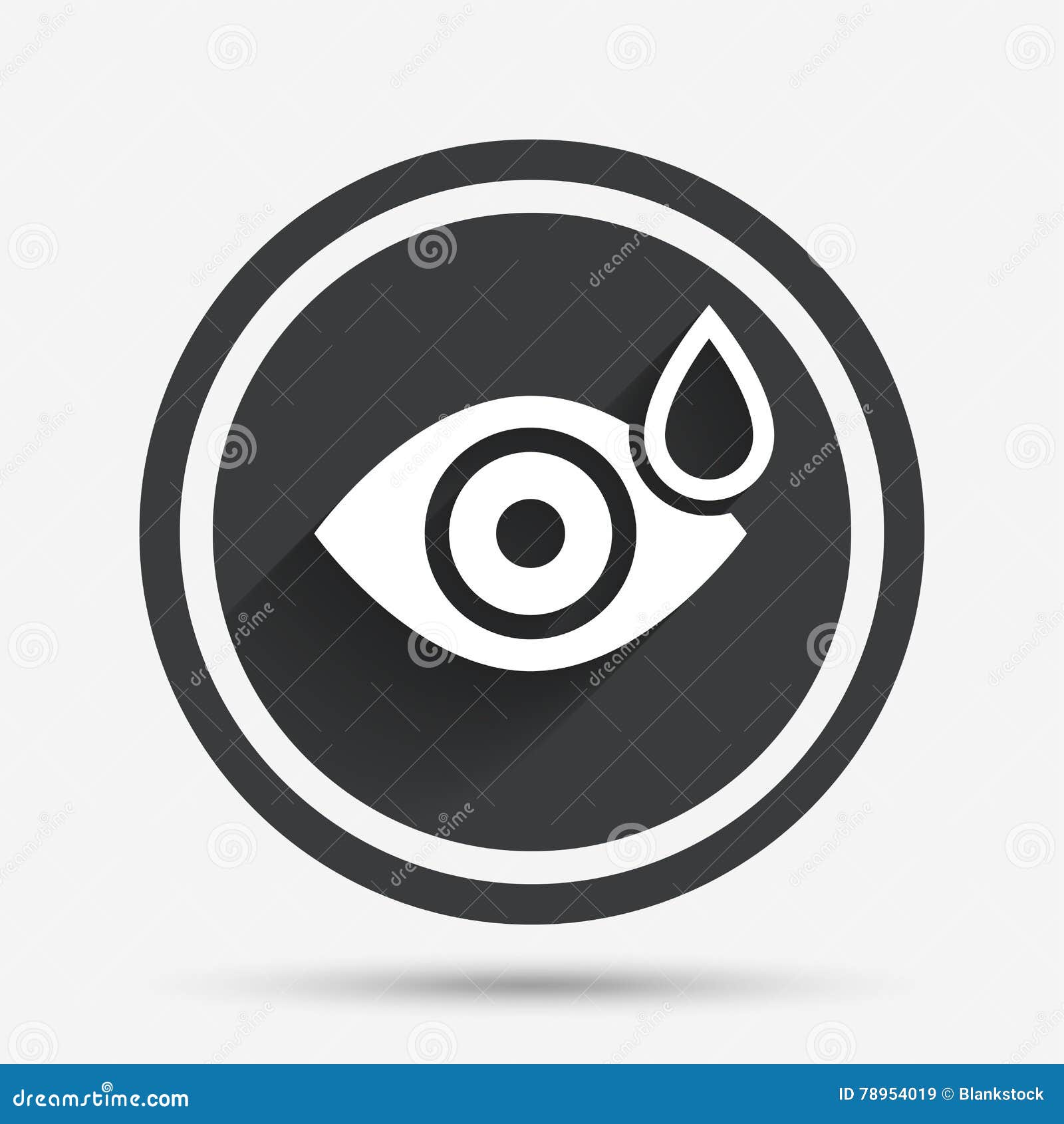 Drip On Eyes Icon. Element Of Eye Care Icon For Mobile Concept And Web ...