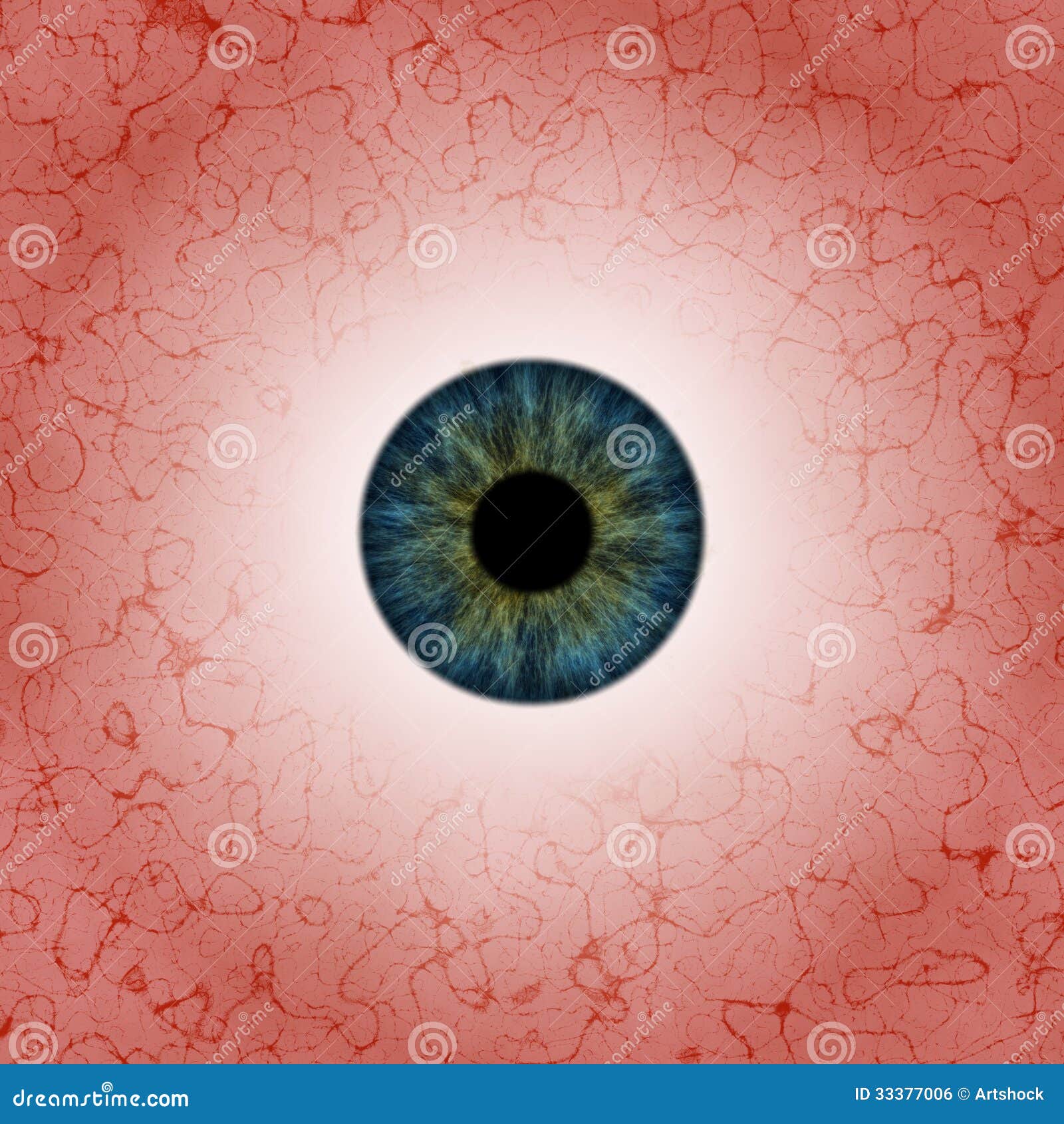 Eyeball stock illustration. Illustration of optical, element - 33377006
