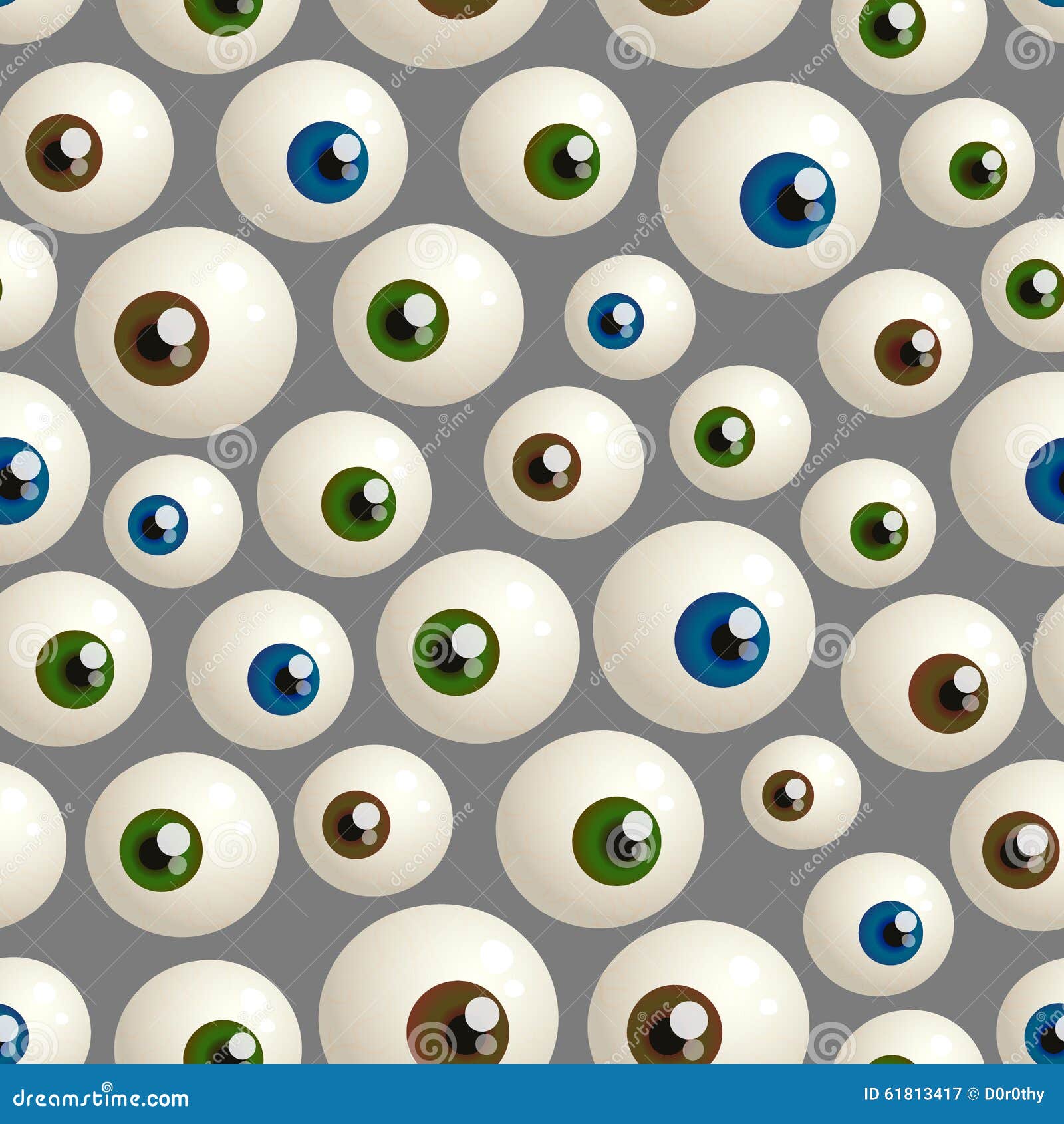 Eyeballs stock vector. Illustration of graphic, creepy - 61813417