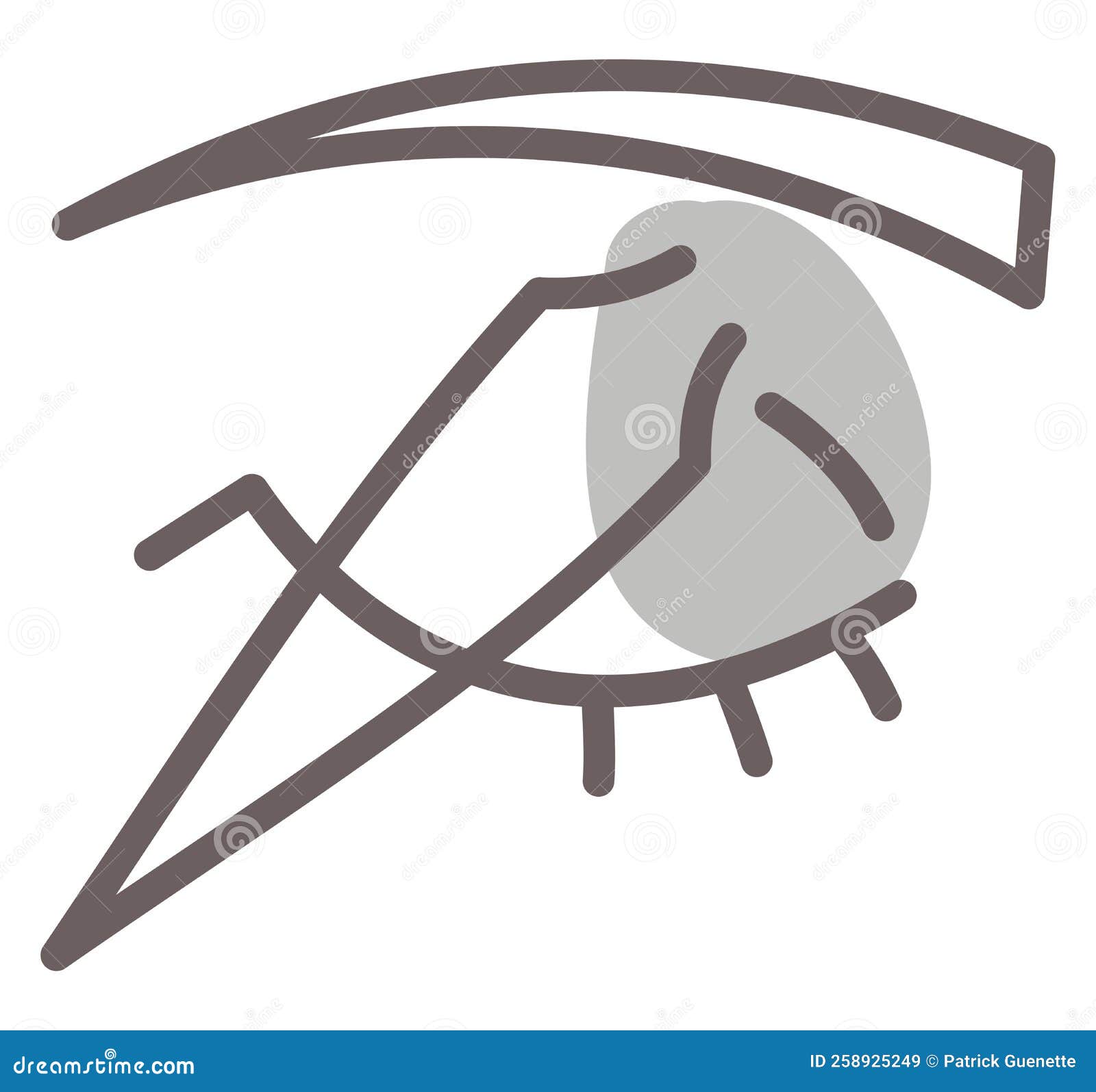 Eyebrow Plucking Illustration | CartoonDealer.com #88967676