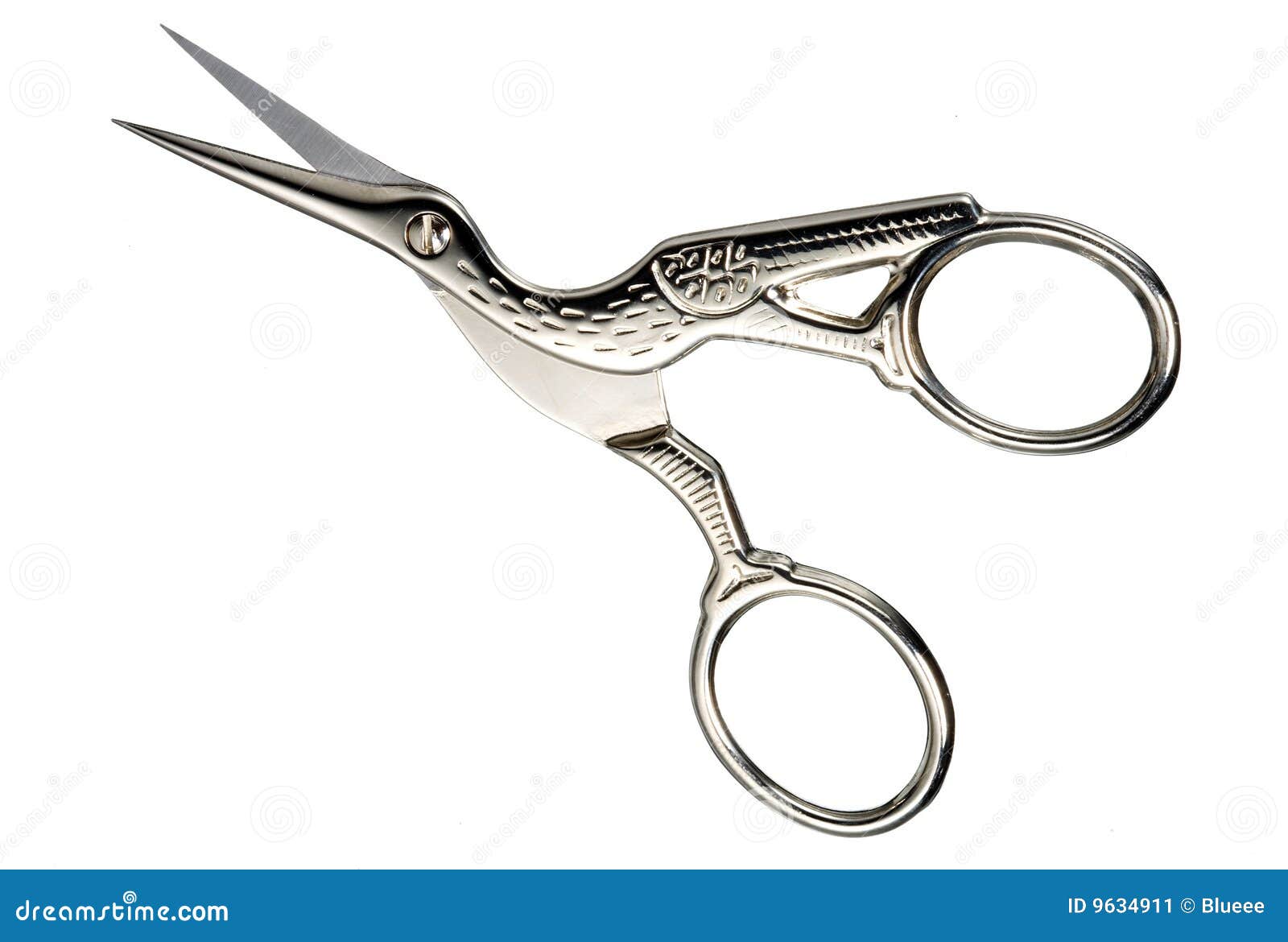 Eyebrow scissors stock image. Image of toiletries, scissors - 9634911