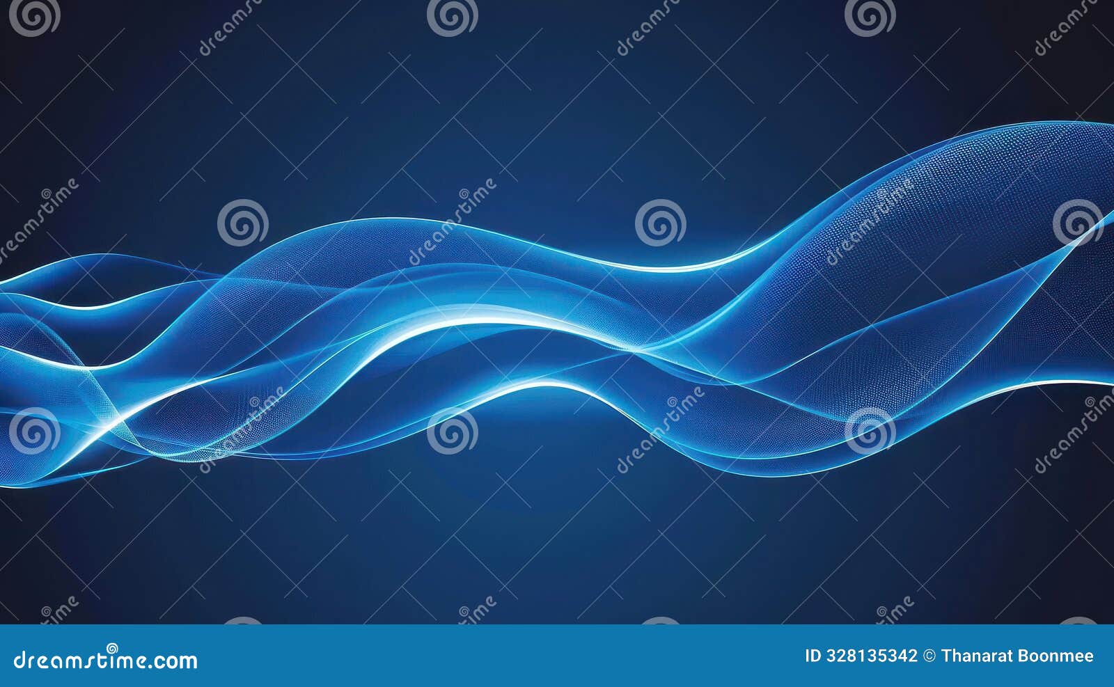 Eyecatching Blue Audio Waveform Background Design for Websites ...