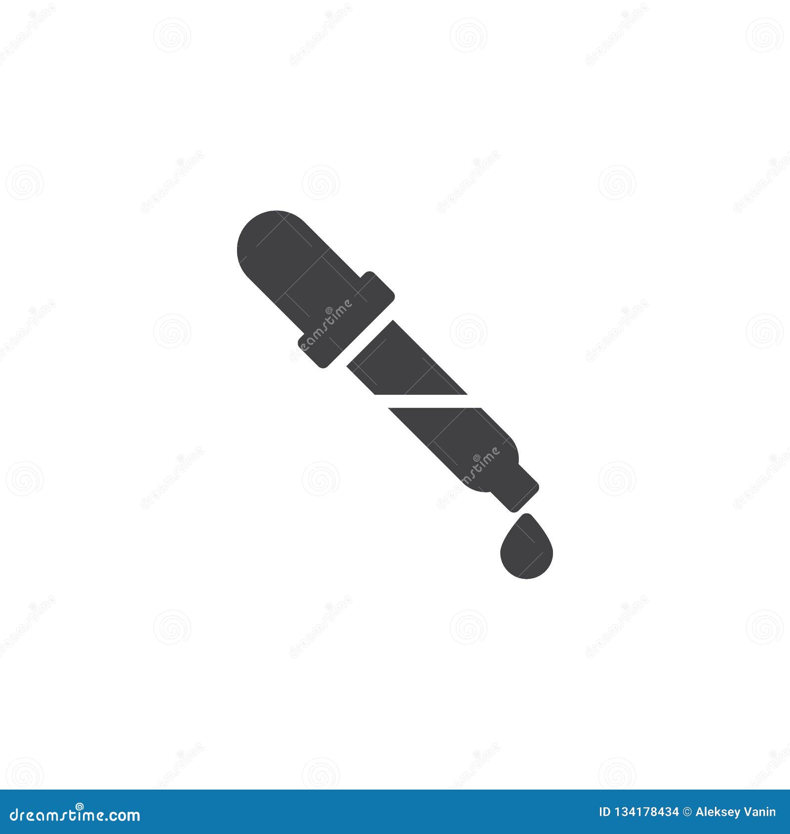 Eyedropper, Design Tool Vector Icon Stock Vector - Illustration of ...