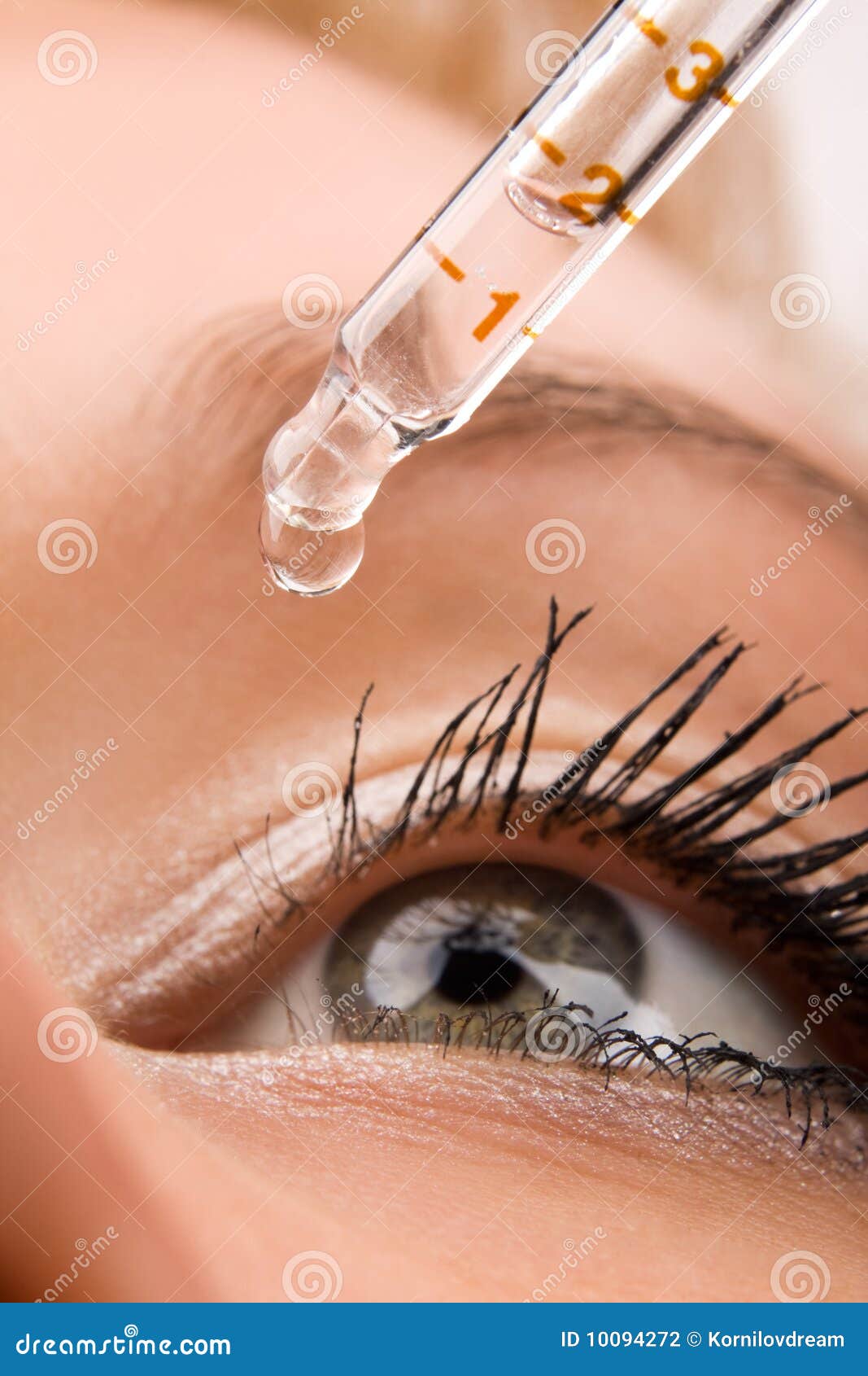 Eyedropper II stock photo. Image of eyelashes, oculist - 10094272