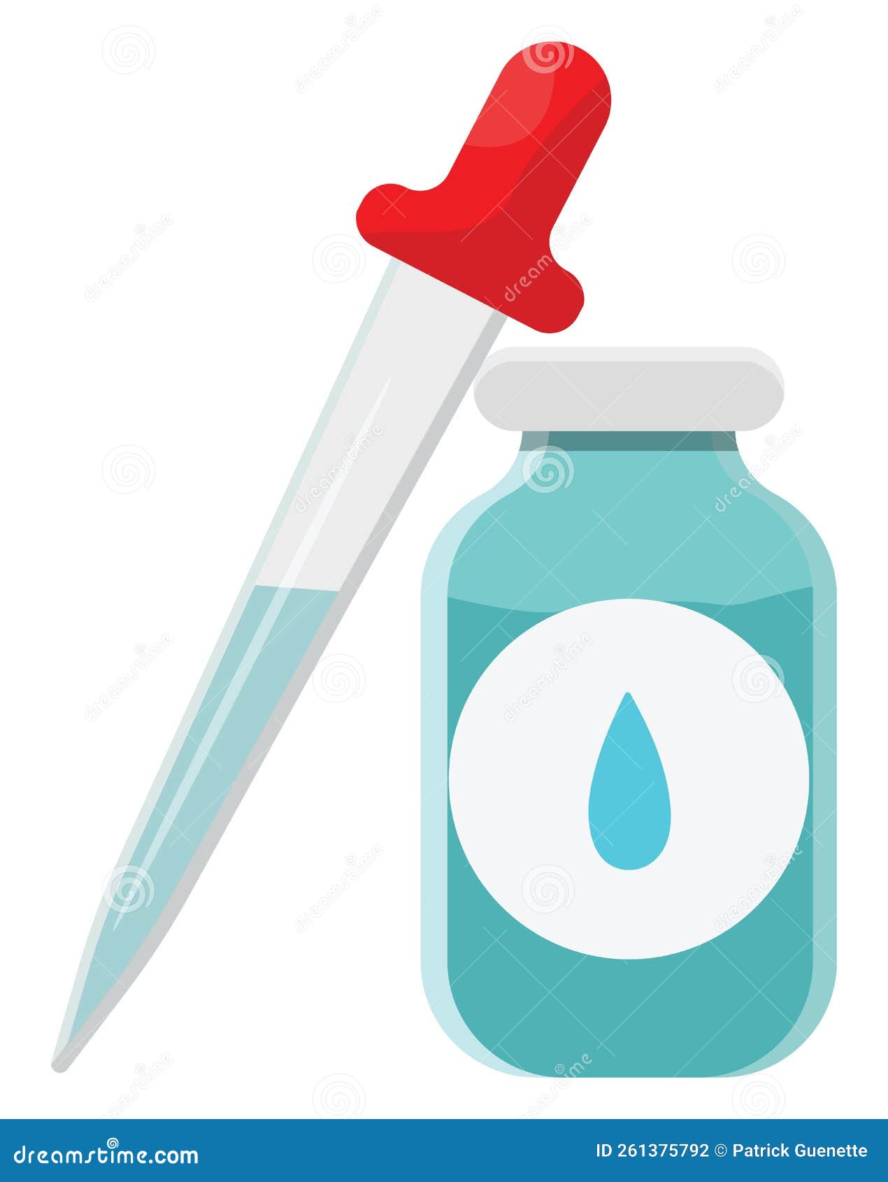 Eyedropper, Icon Vector Illustration | CartoonDealer.com #261375792