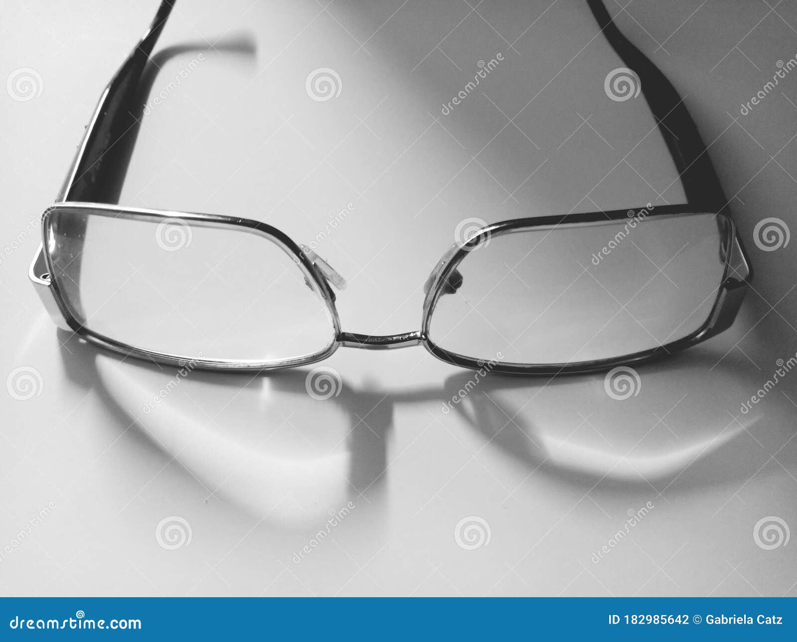 Eyeglass in closeup stock photo. Image of cool, iron - 182985642
