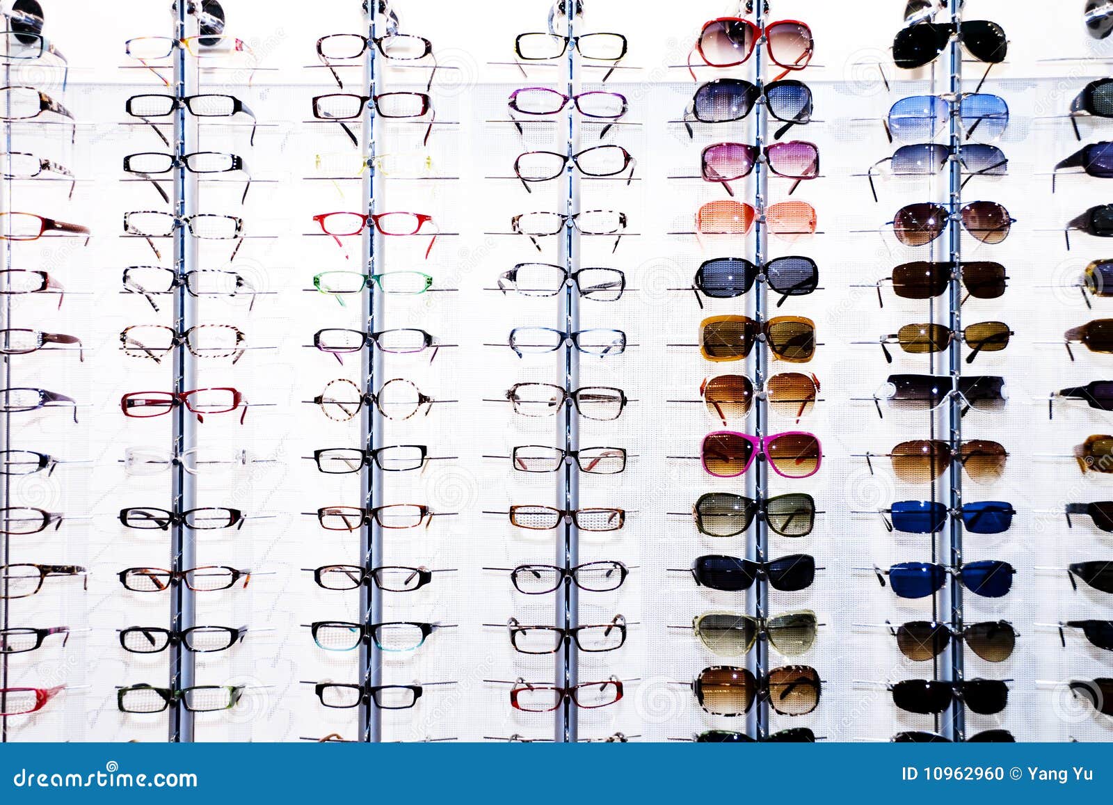 Eyeglasses stock photo. Image of color, showcase, assortment - 10962960