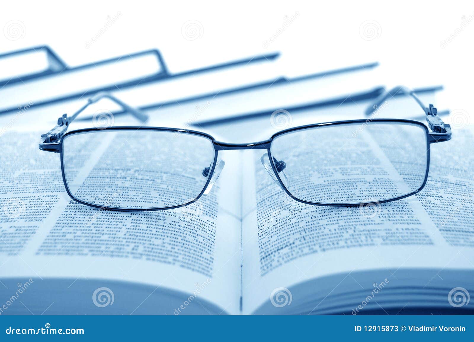Eyeglasses on books stock image. Image of ocular, court - 12915873