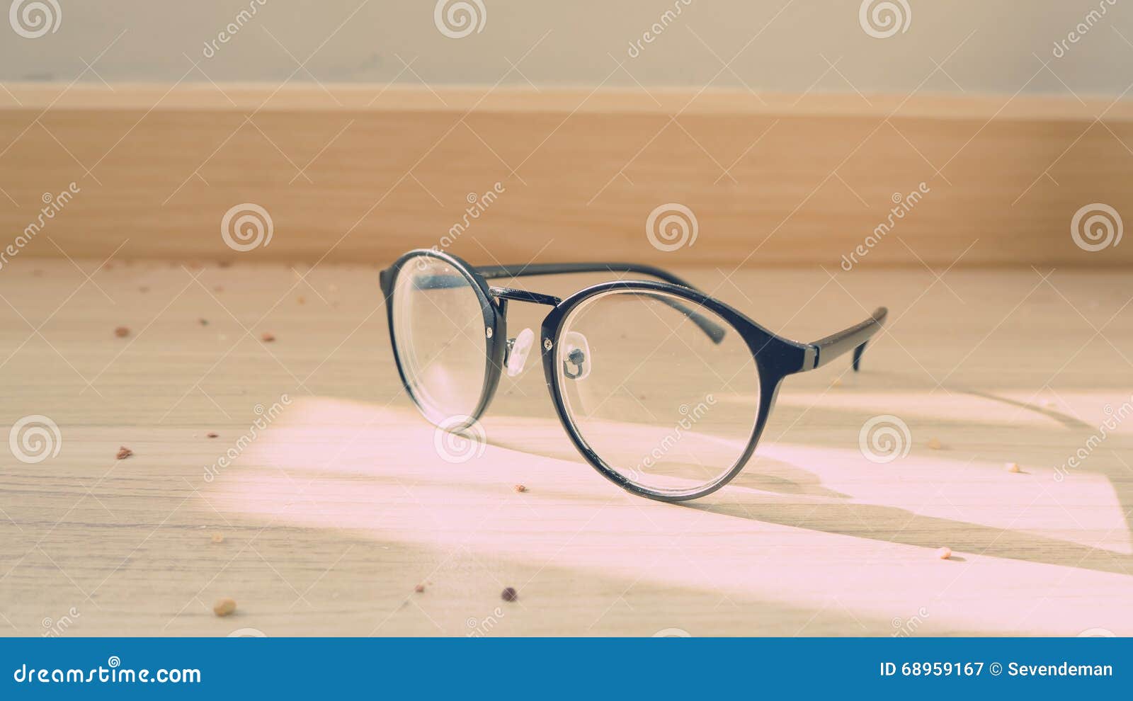 Eyeglasses on the floor. stock image. Image of floor - 68959167