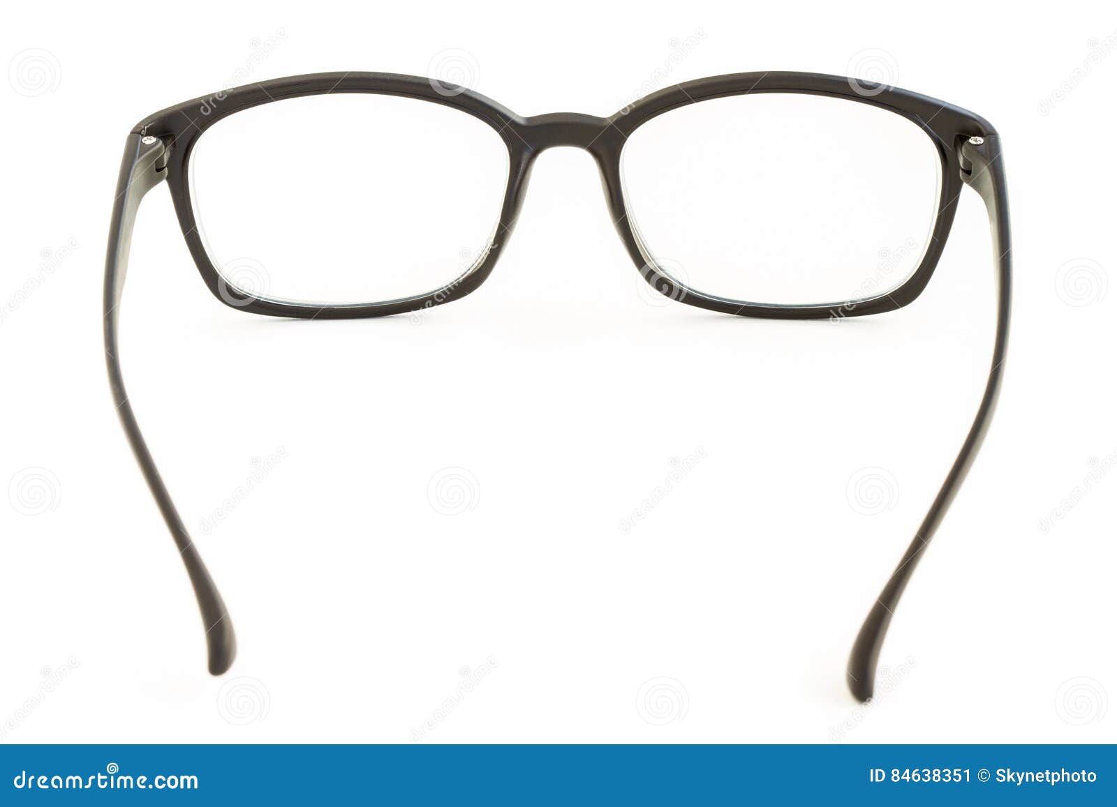 Eyeglasses Isolated On White Background. Front View, Working Glasses ...