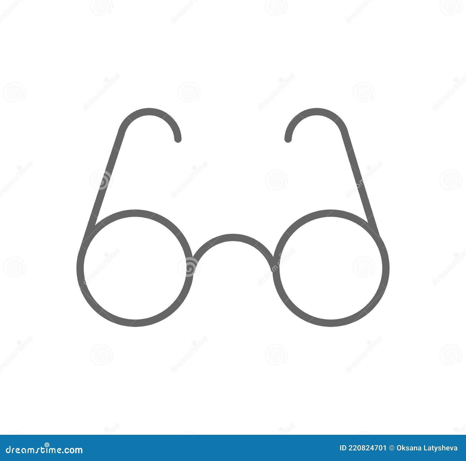 Eyeglasses Line Icon. Spectacles Logo Design Stock Vector ...