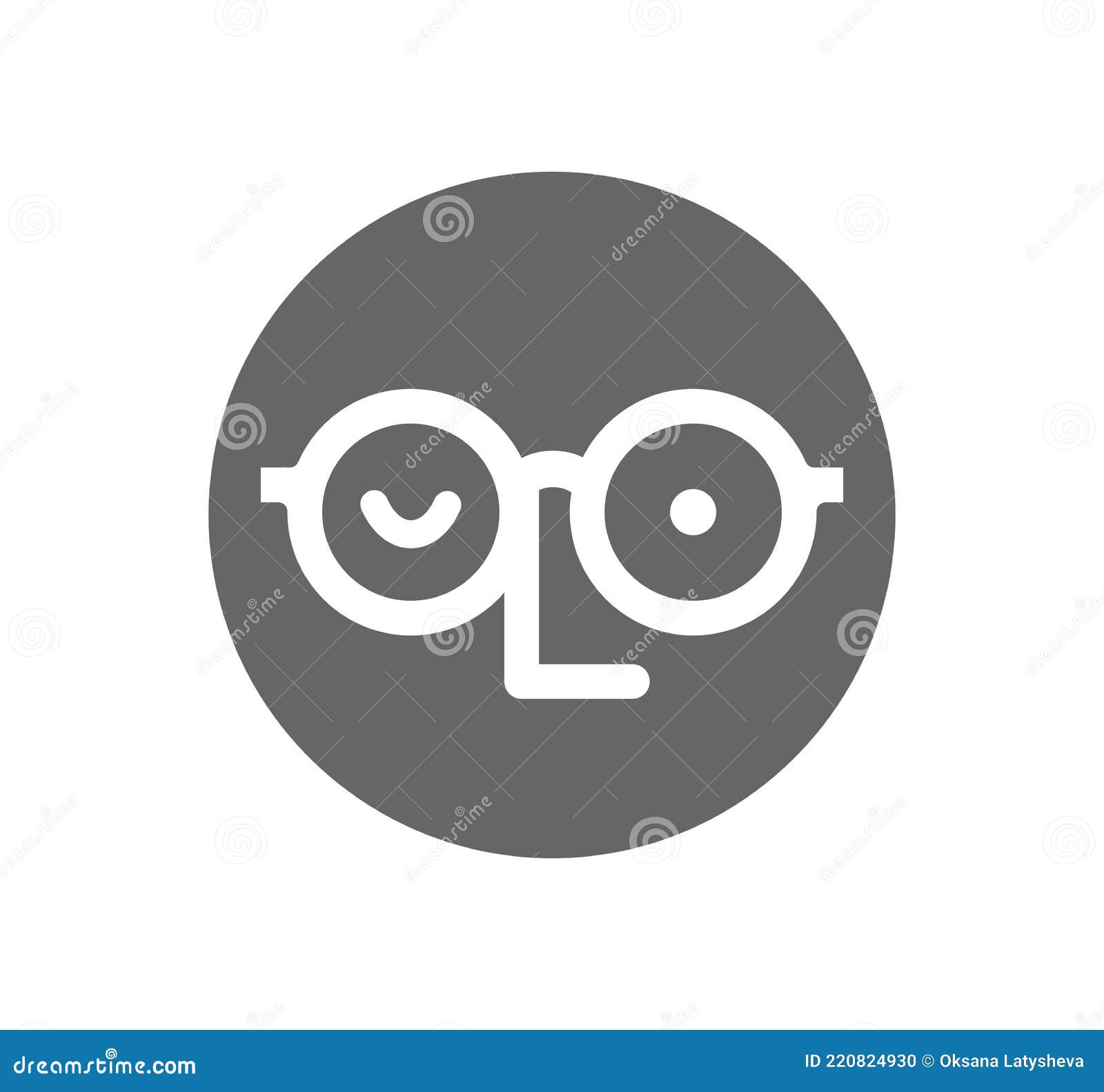 Eyeglasses Line Icon. Spectacles Logo Design Stock Vector ...
