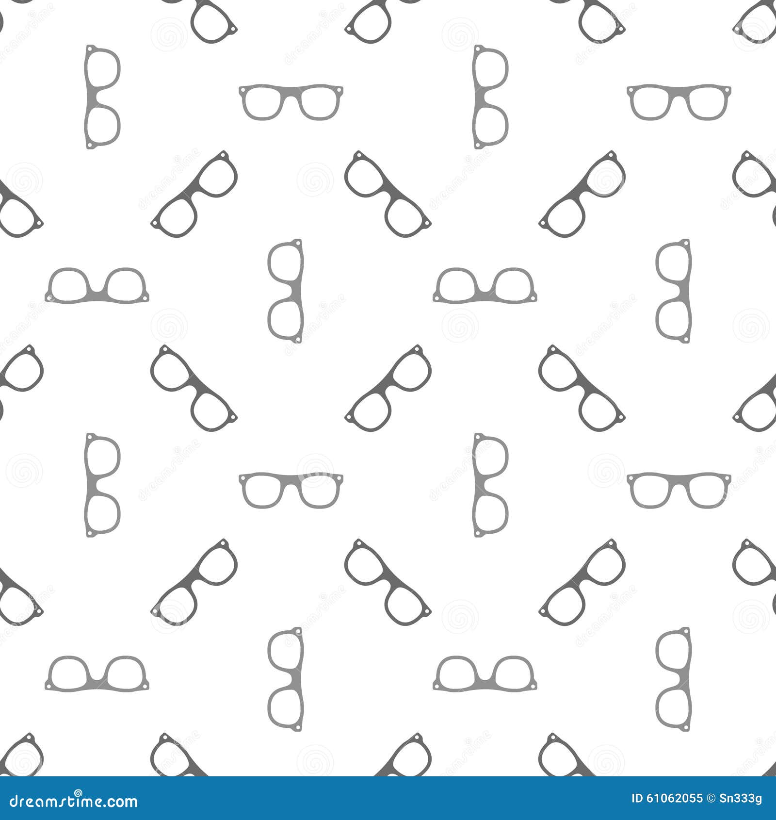 Eyeglasses Seamless Pattern Stock Vector - Illustration of graphic ...