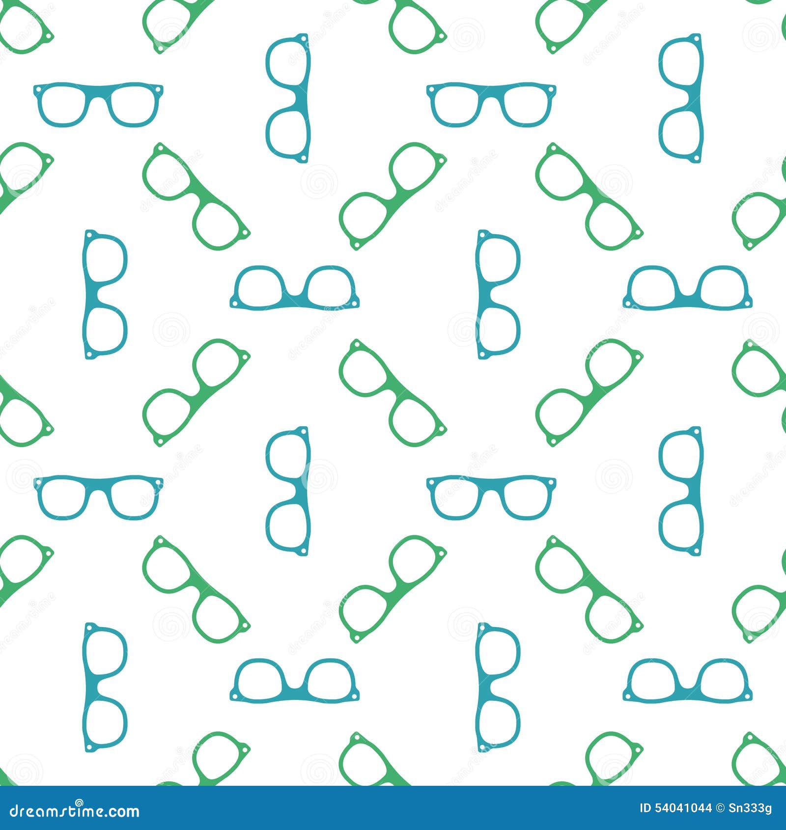 Eyeglasses Seamless Pattern Cartoon Vector | CartoonDealer.com #50211169