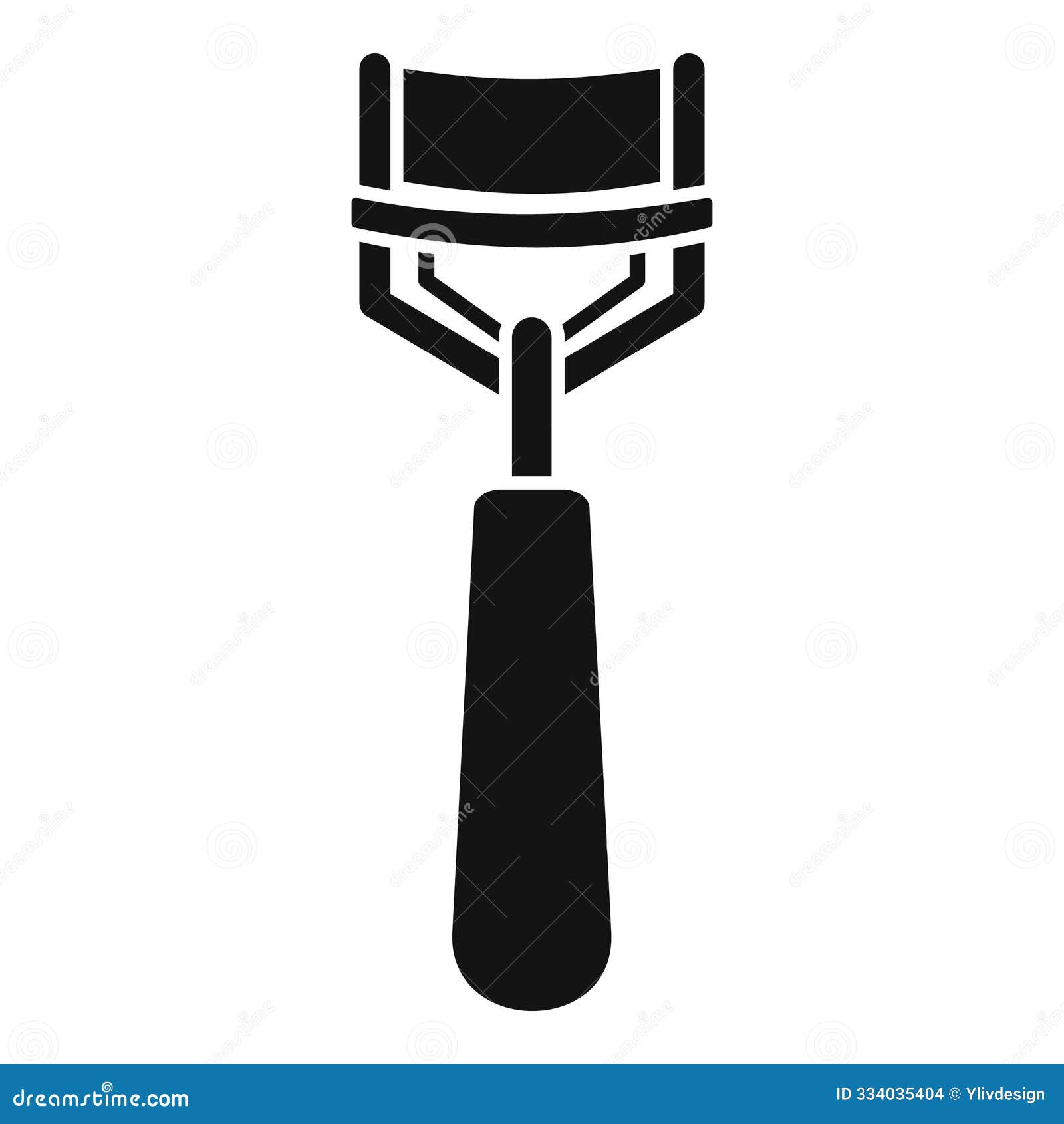 Eyelash Curler Enhancing Tool Icon, Simple Style Stock Vector - Illustration of woman, curler ...