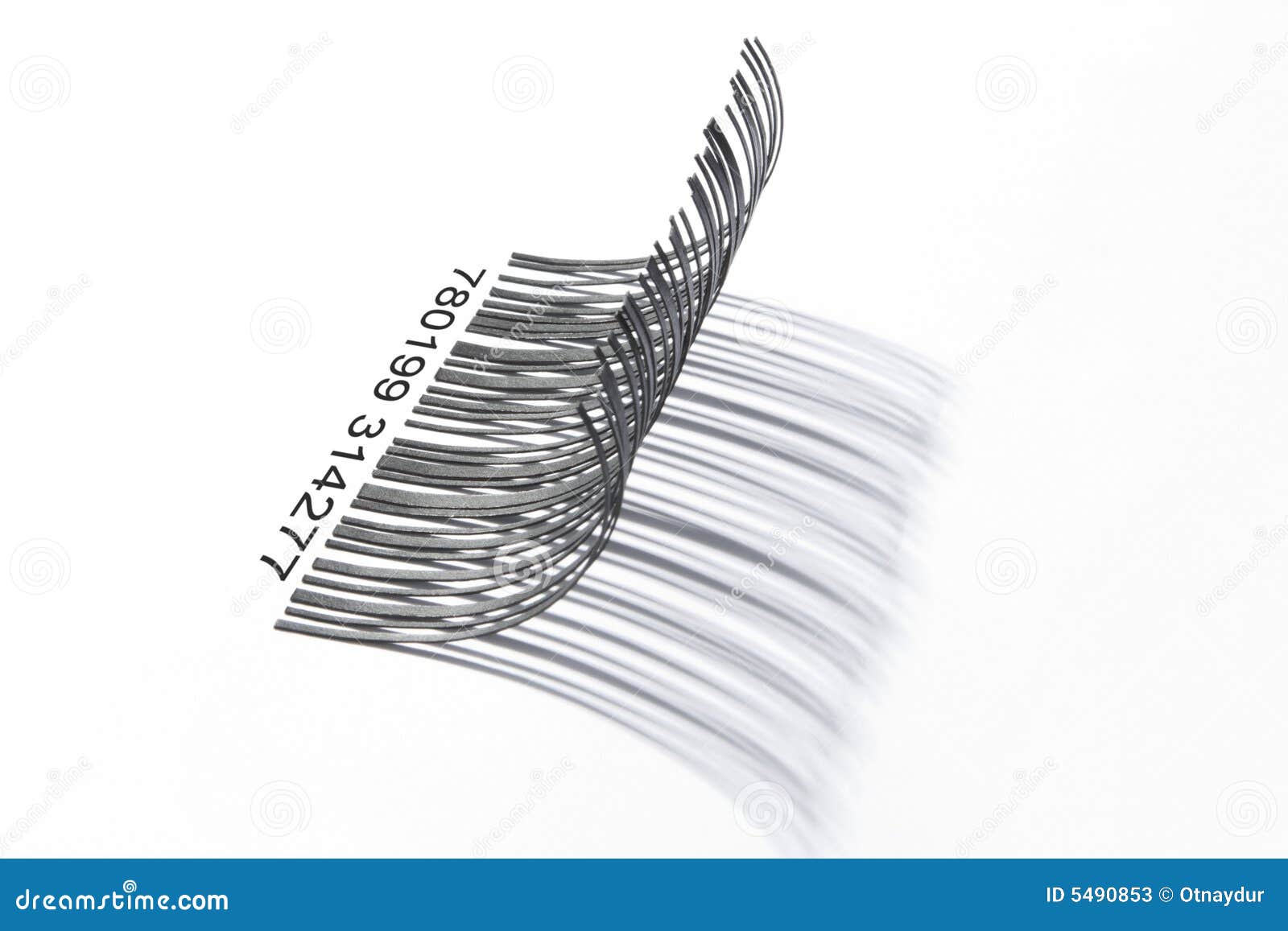 Eyelashes Barcode from Side Stock Image - Image of lines, sequence: 5490853