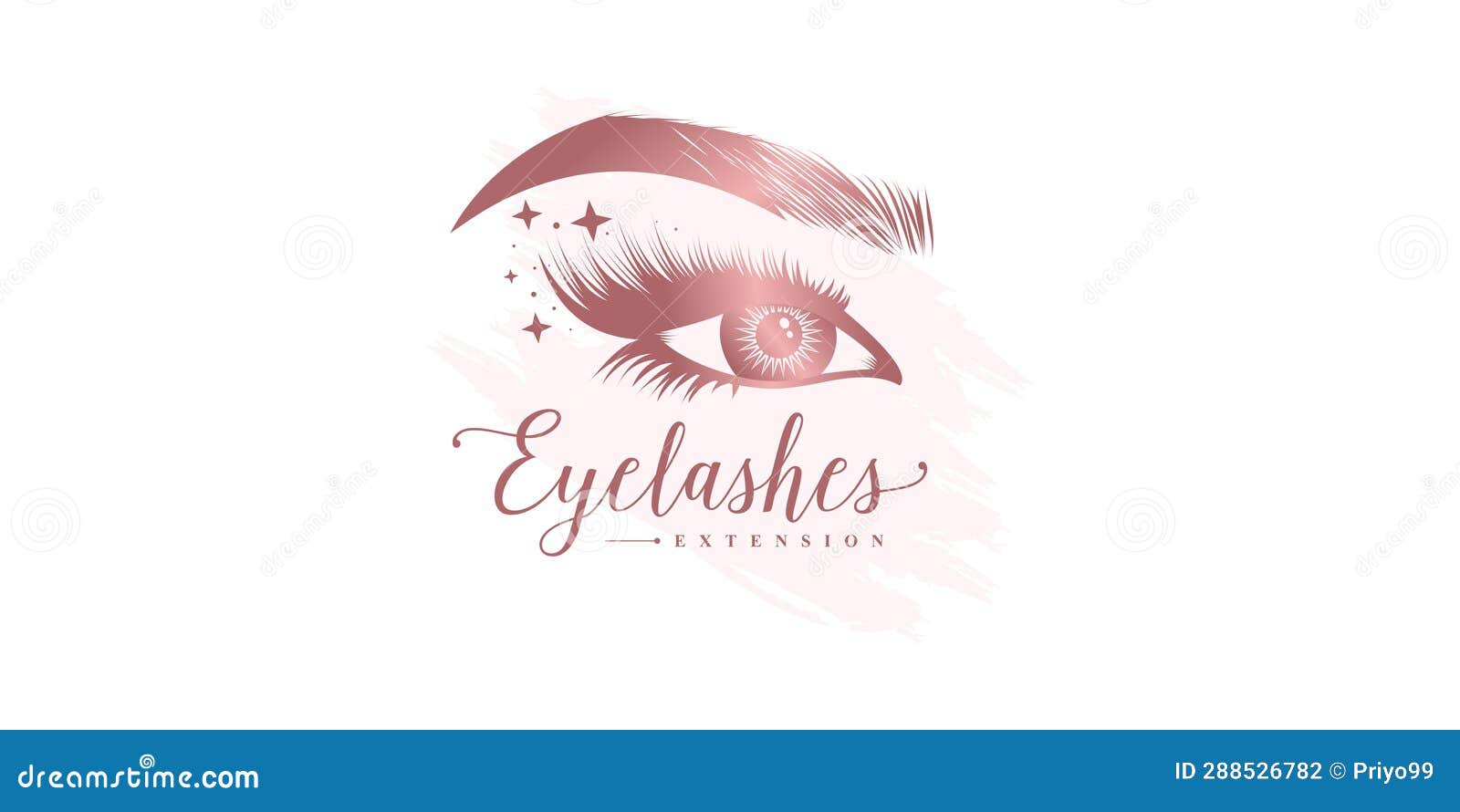 Eyelashes Logo Design with Creative Unique Concept Premium Vector Stock ...