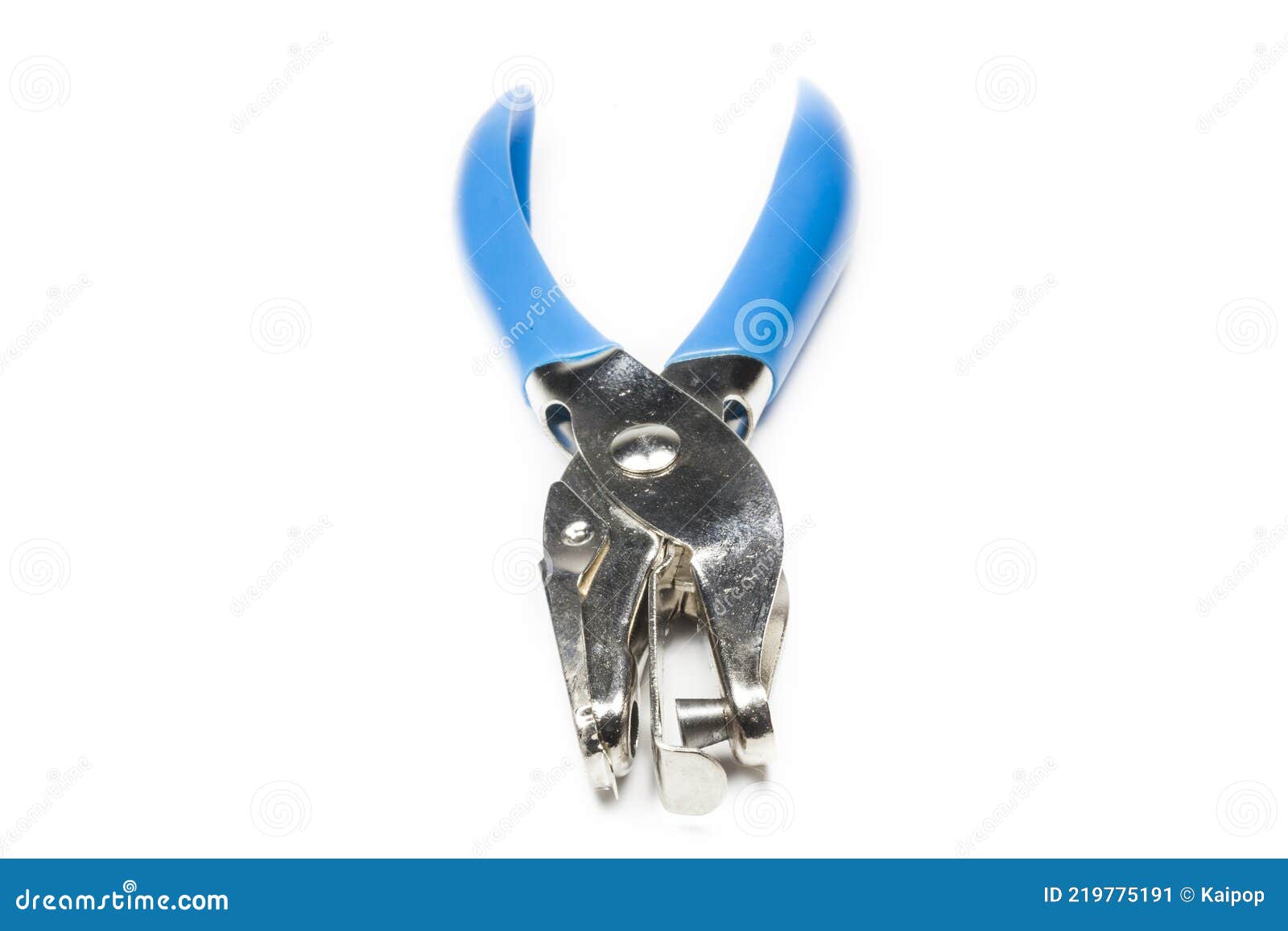 Eyelet Plier for Punch Paper Stock Image - Image of isolated, pieces ...