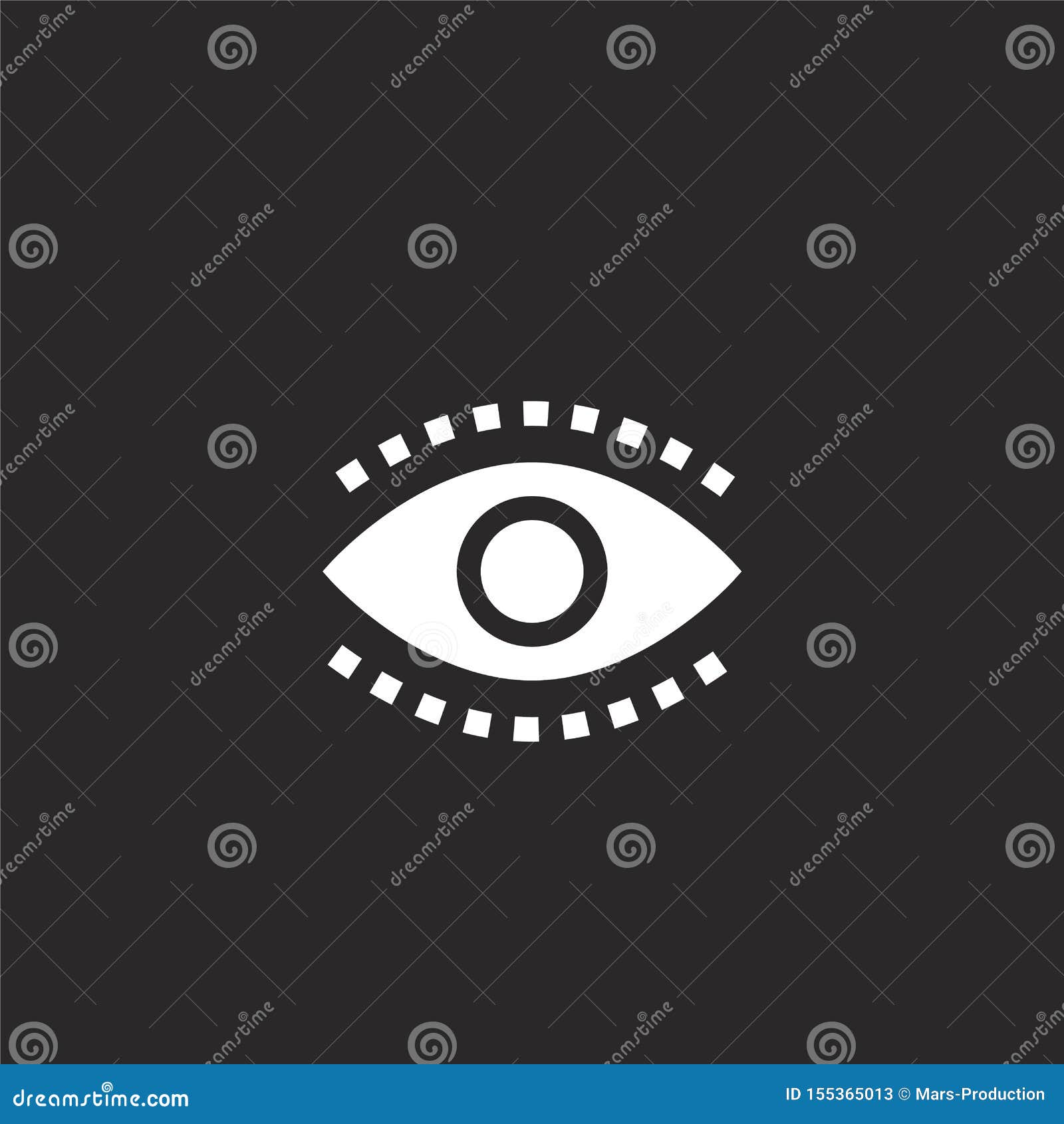 Eyelid Icon. Filled Eyelid Icon for Website Design and Mobile, App ...