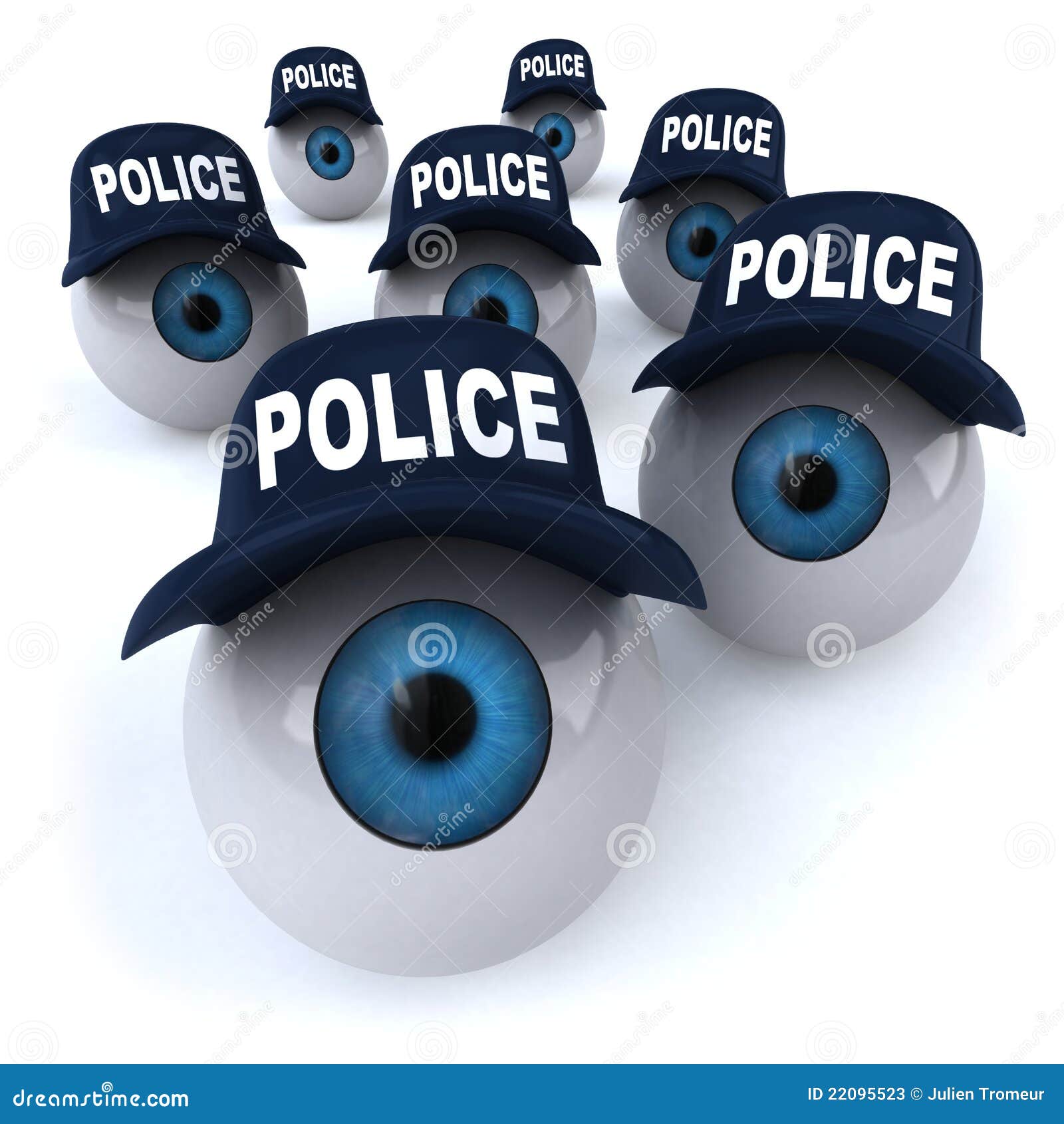 Eyes stock illustration. Illustration of police, biometrics - 22095523