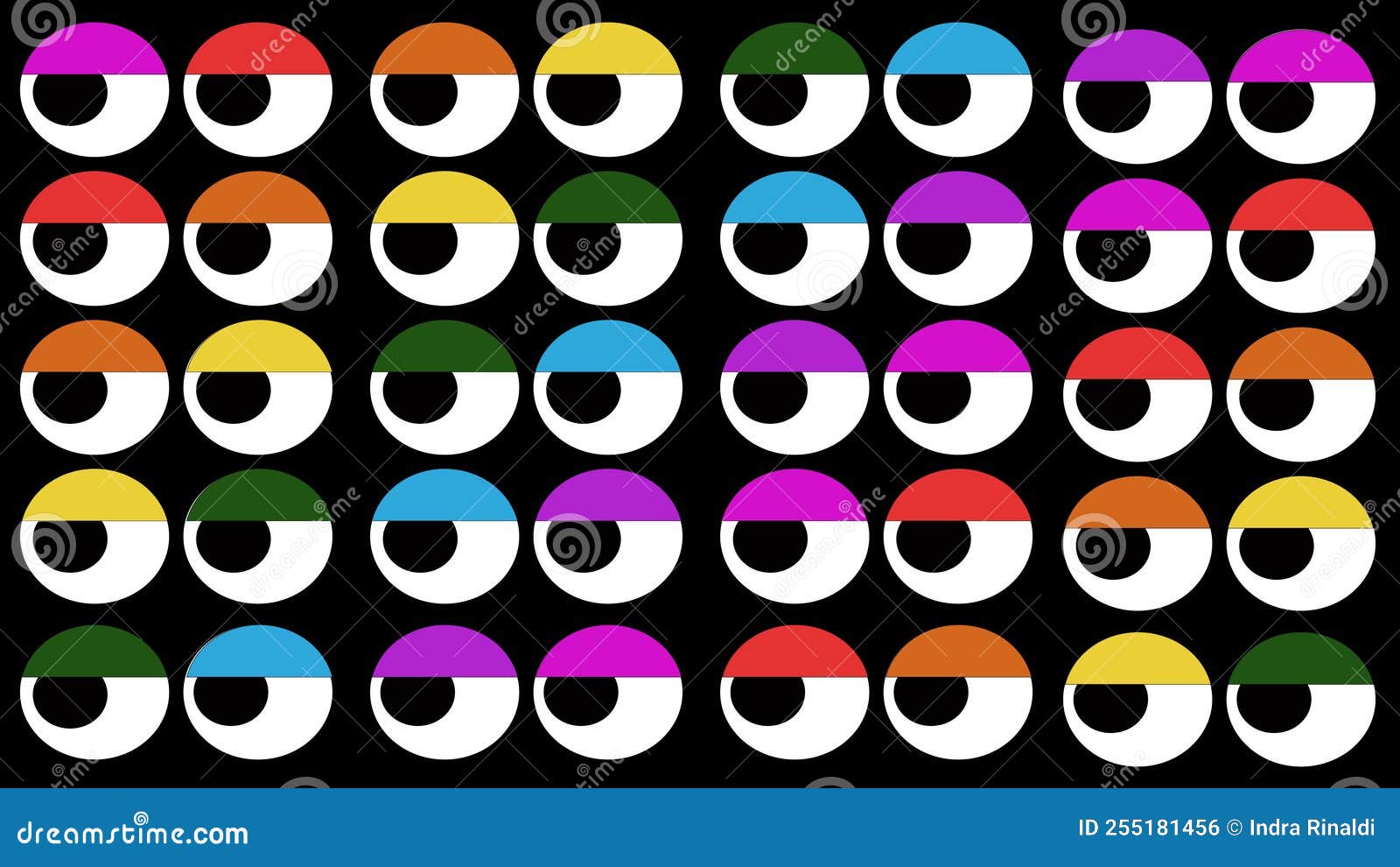 Glancing Dog Cartoon Vector | CartoonDealer.com #57331449