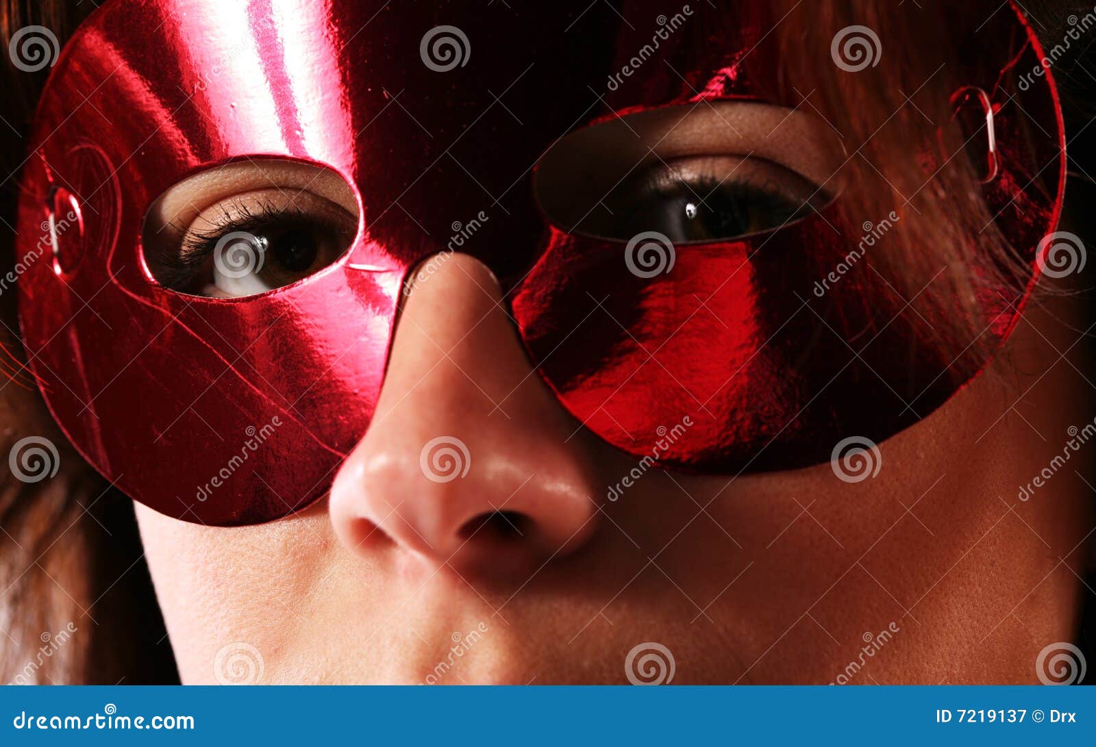 Eyes behind mask stock image. Image of hide, beautiful - 7219137