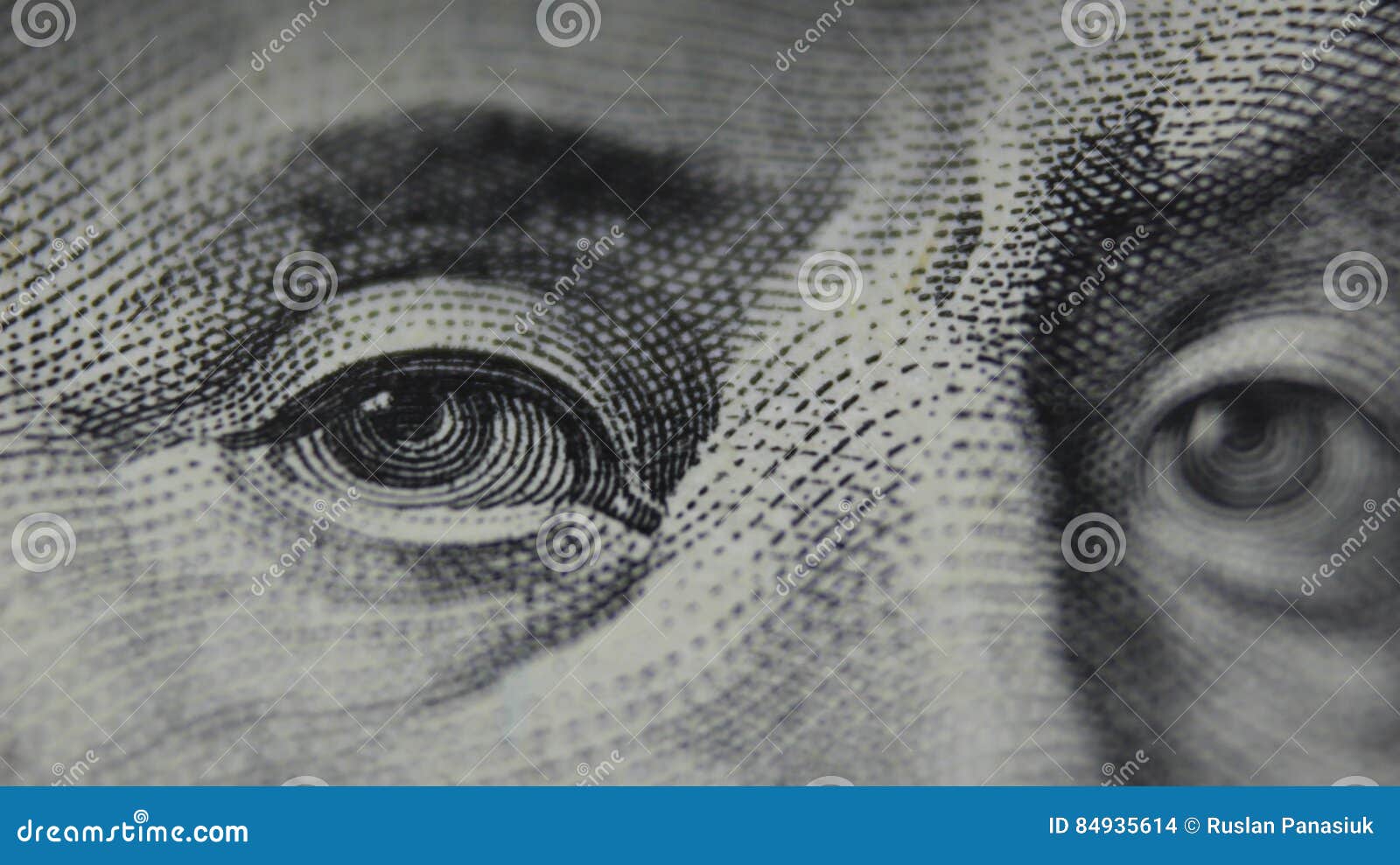 Eyes of Benjamin Franklin stock photo. Image of backgrounds - 84935614