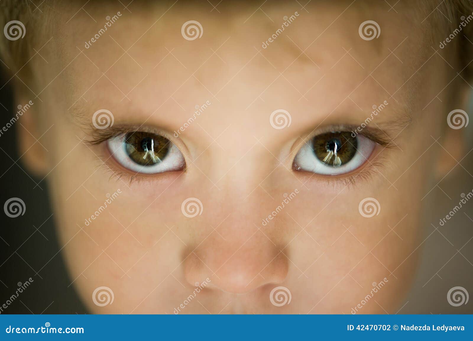 Eyes close-up little boy stock photo. Image of look, despair - 42470702