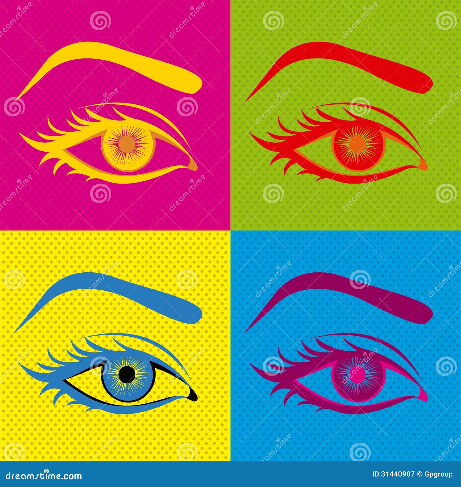 Eyes design stock vector. Illustration of facial, human - 31440907