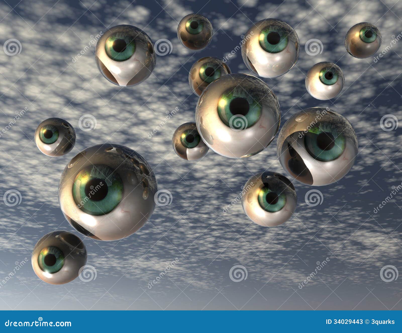 Eyes stock illustration. Illustration of oversee, fiction - 34029443