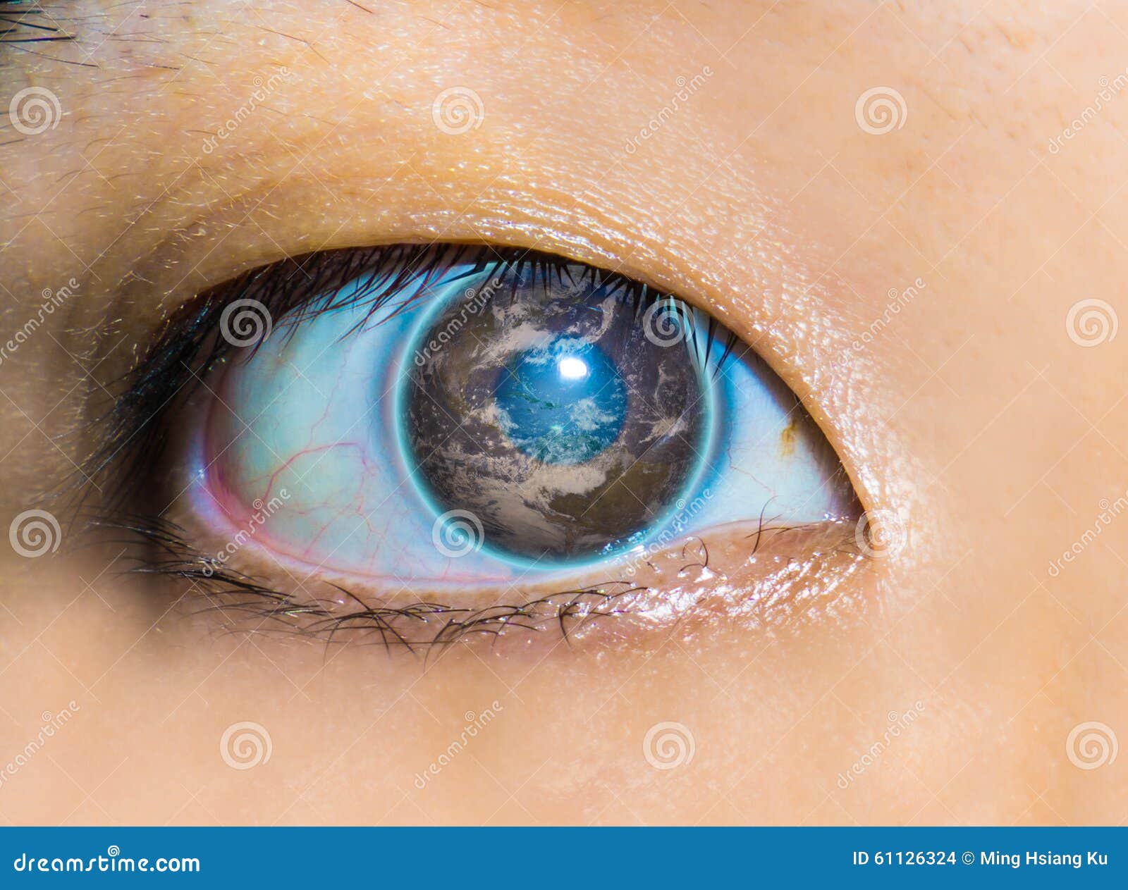 Eyes of Earth stock photo. Image of skill, banknotes - 61126324