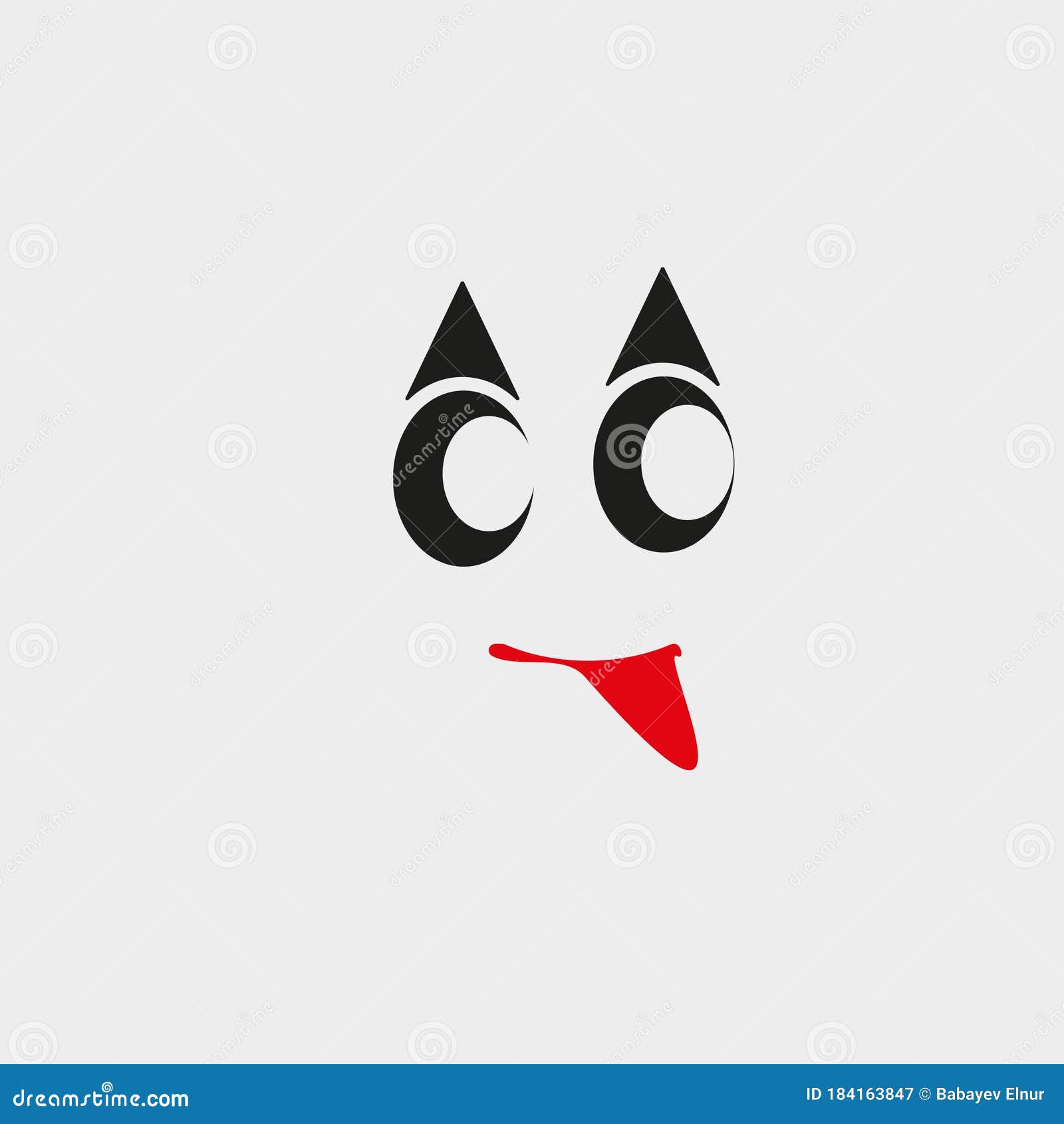 Eyes Icon. Vector Two Eyes Icon on White Background. Eps10 Stock Vector ...