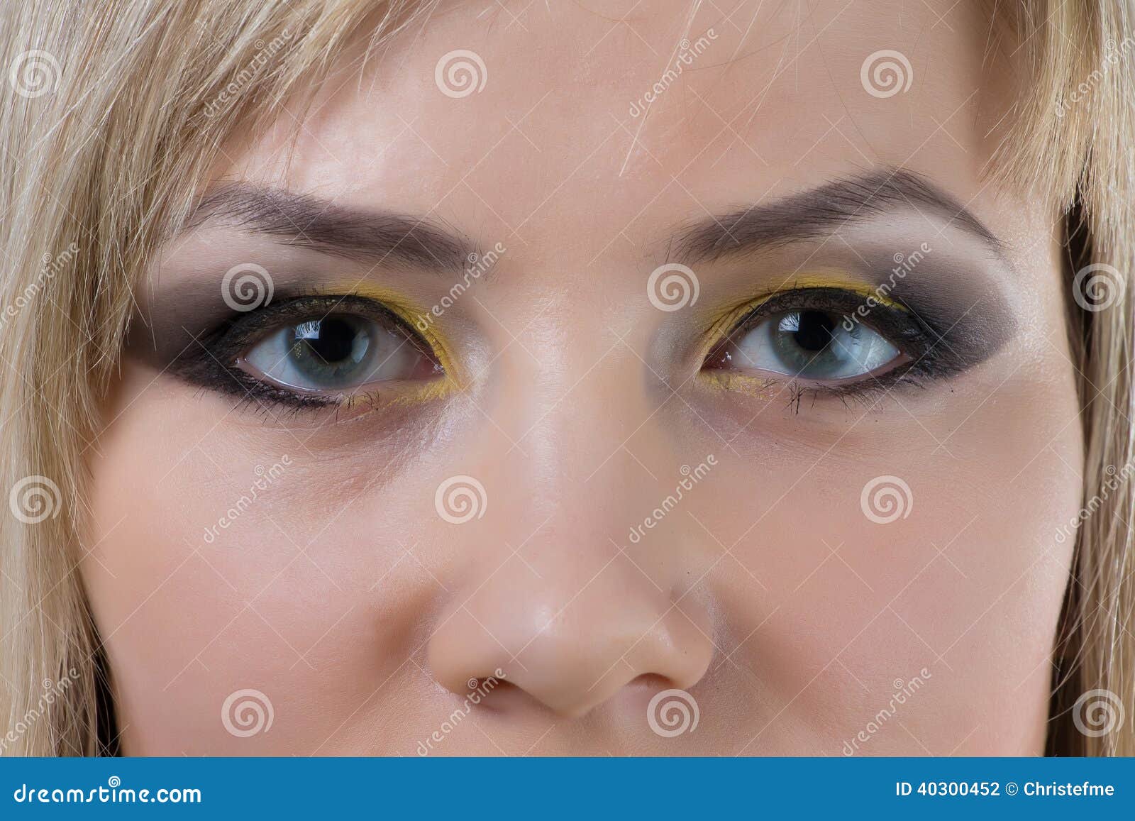 Eyes looking at camera stock photo. Image of reflection - 40300452