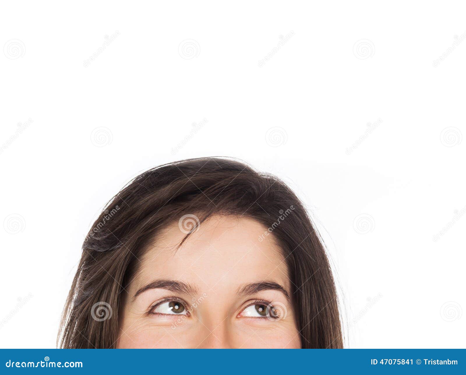 Eyes looking up stock image. Image of eyes, young, girl - 47075841