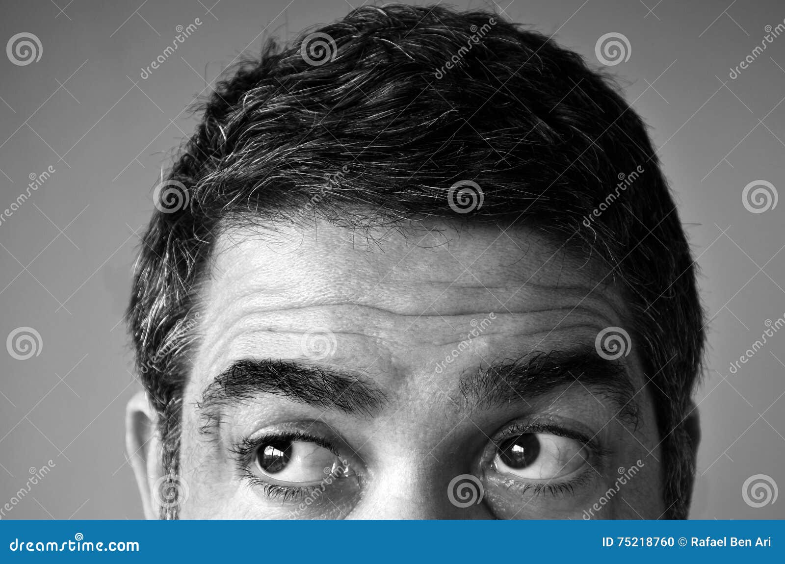 Eyes Looking At Something