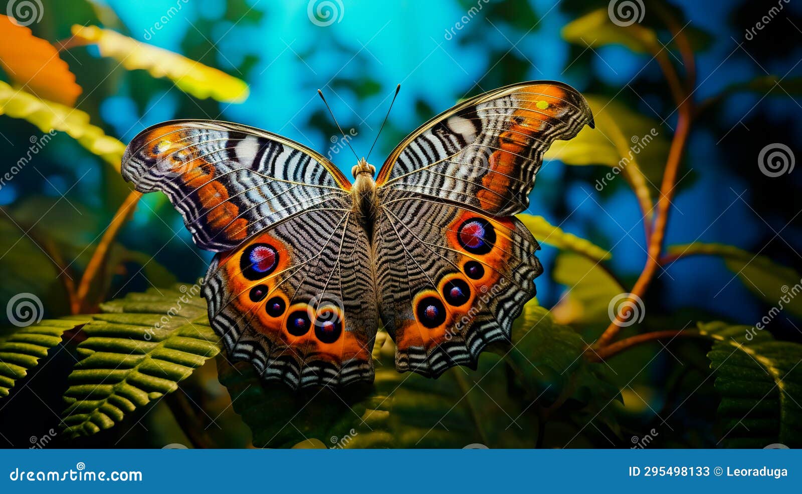 Eyes Of The Tropics: Caligo Atreus Butterfly With Unique Wing Patterns ...