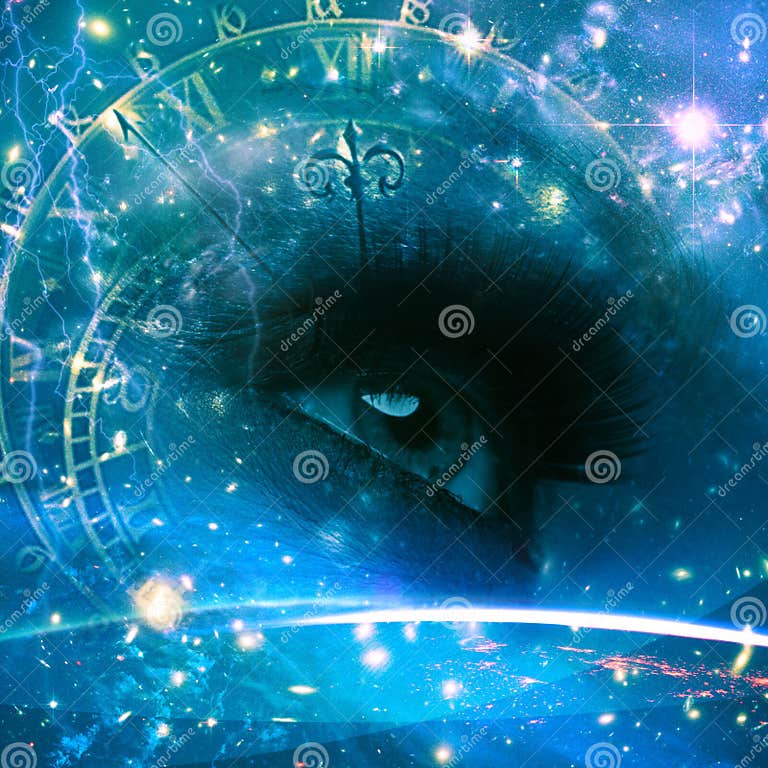 Eyes of the Universe stock illustration. Illustration of nature - 30447840