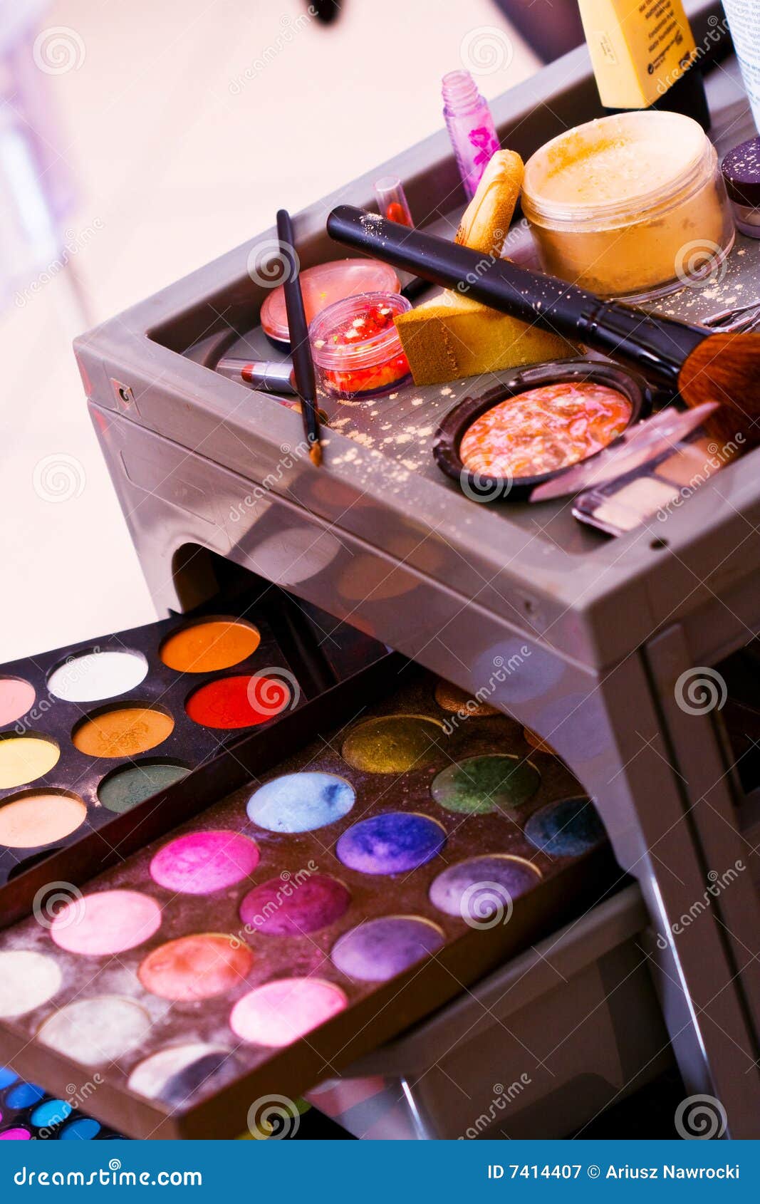 Eyeshadow stock image. Image of beauty, eyeliner, cosmetics - 7414407