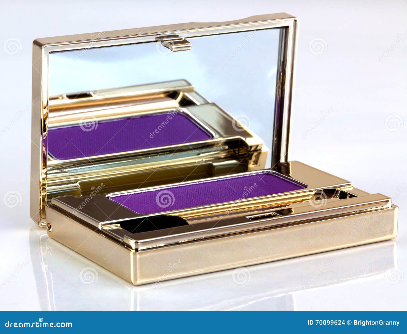 Eyeshadow in compact stock photo. Image of close, feminine - 70099624