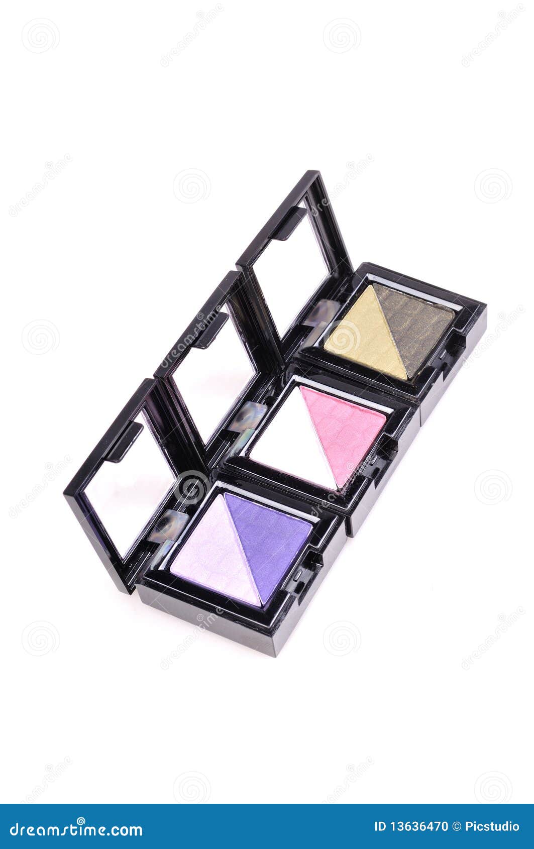 Eyeshadow makeup kit stock photo. Image of health, eyeshadow - 13636470