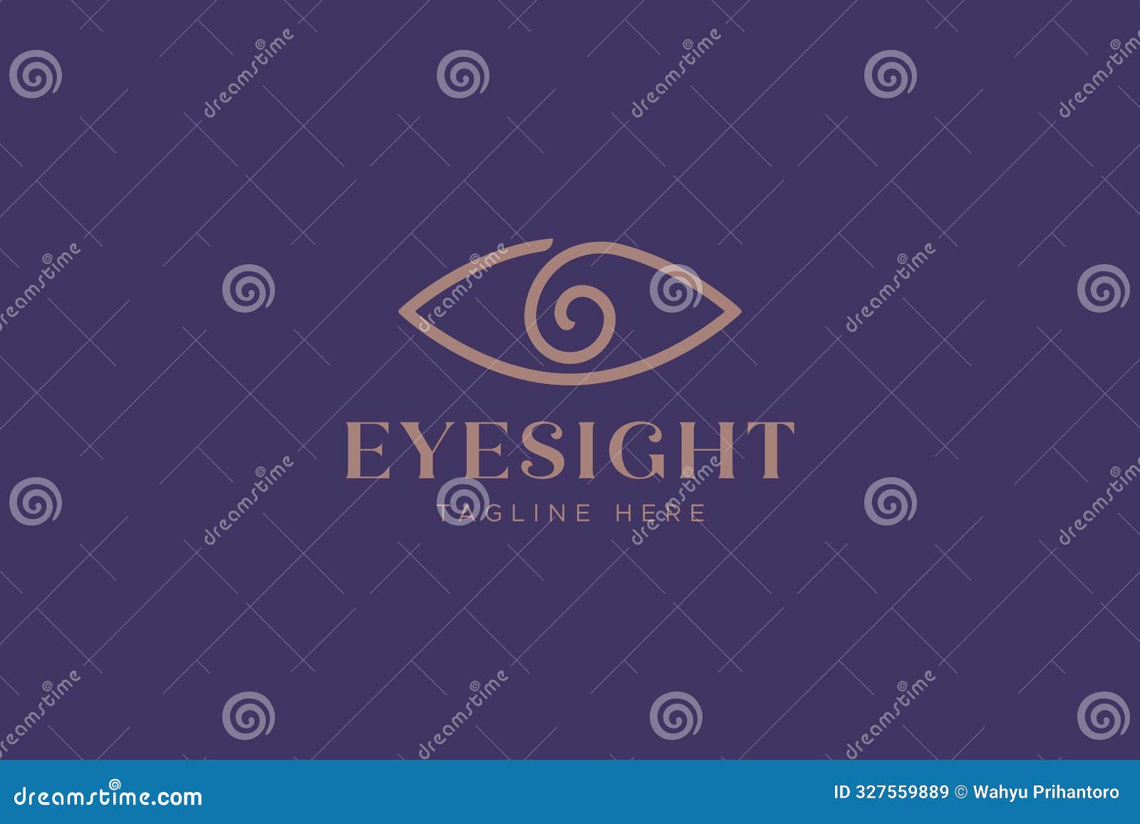 Eyesight Logo Soul Vision Visible Meditation Concept Wisdom Stock ...