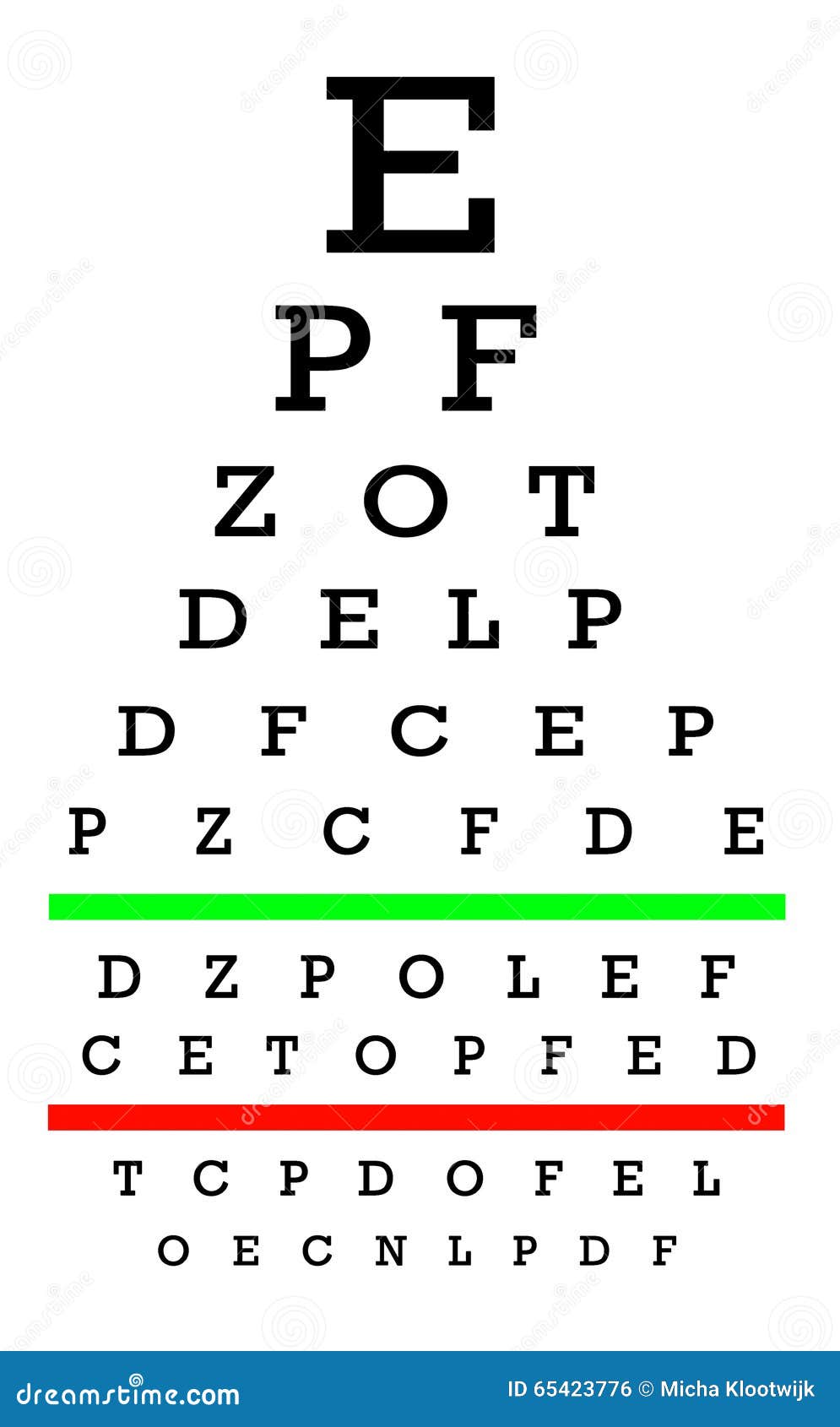 Eyesight Concept - Good Eyesight Stock Illustration - Illustration of ...